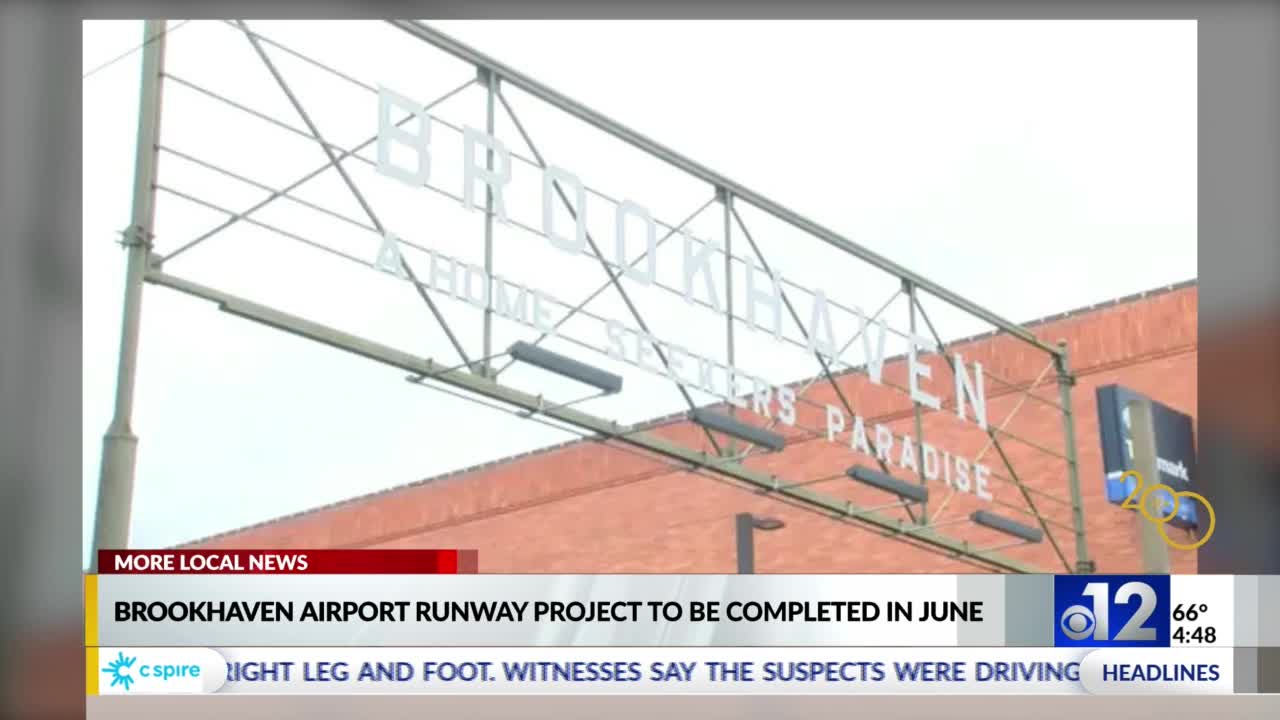 Brookhaven airport runway project to be completed in June – WJTV