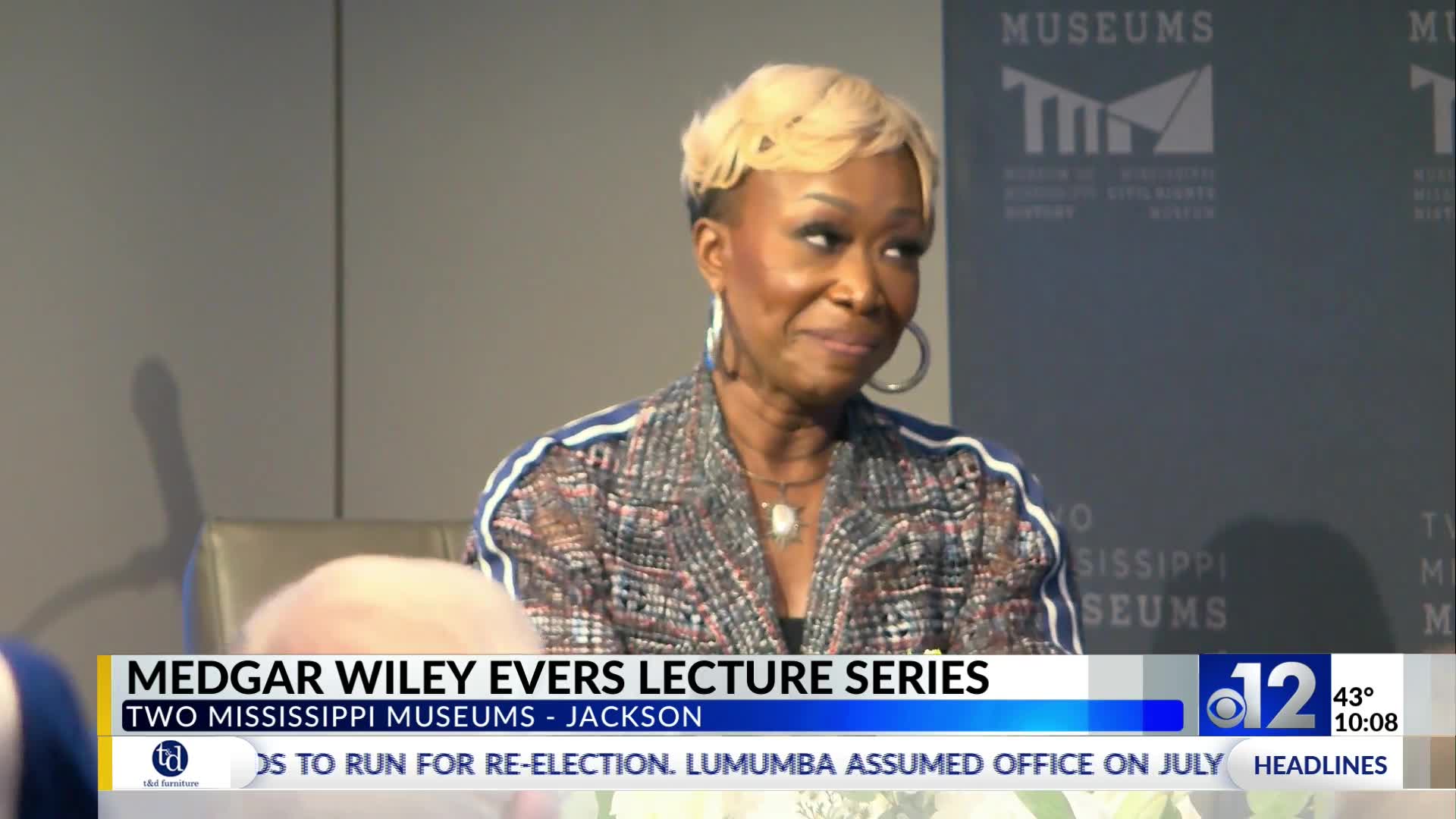 Joy-Ann Reid speaks at Medgar Wiley Evers Lecture Series – WJTV