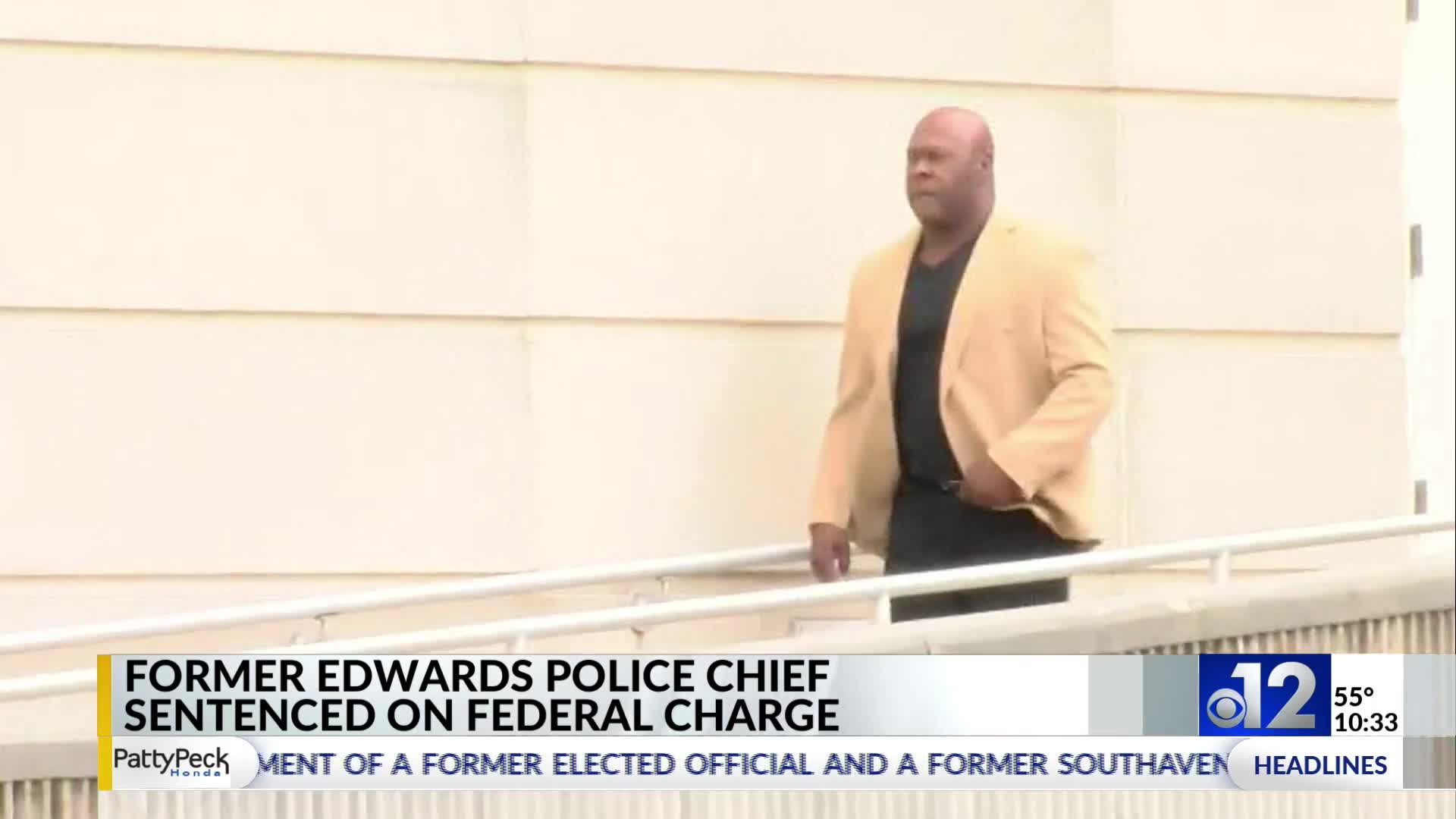 Former Edwards police chief sentenced on federal charge – WJTV