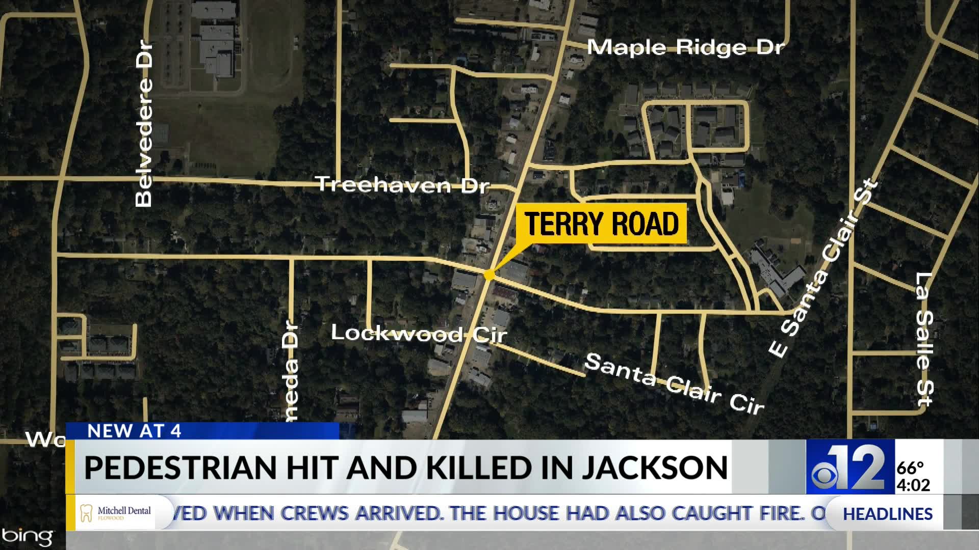 Pedestrian hit, killed on Terry Road in Jackson – WJTV
