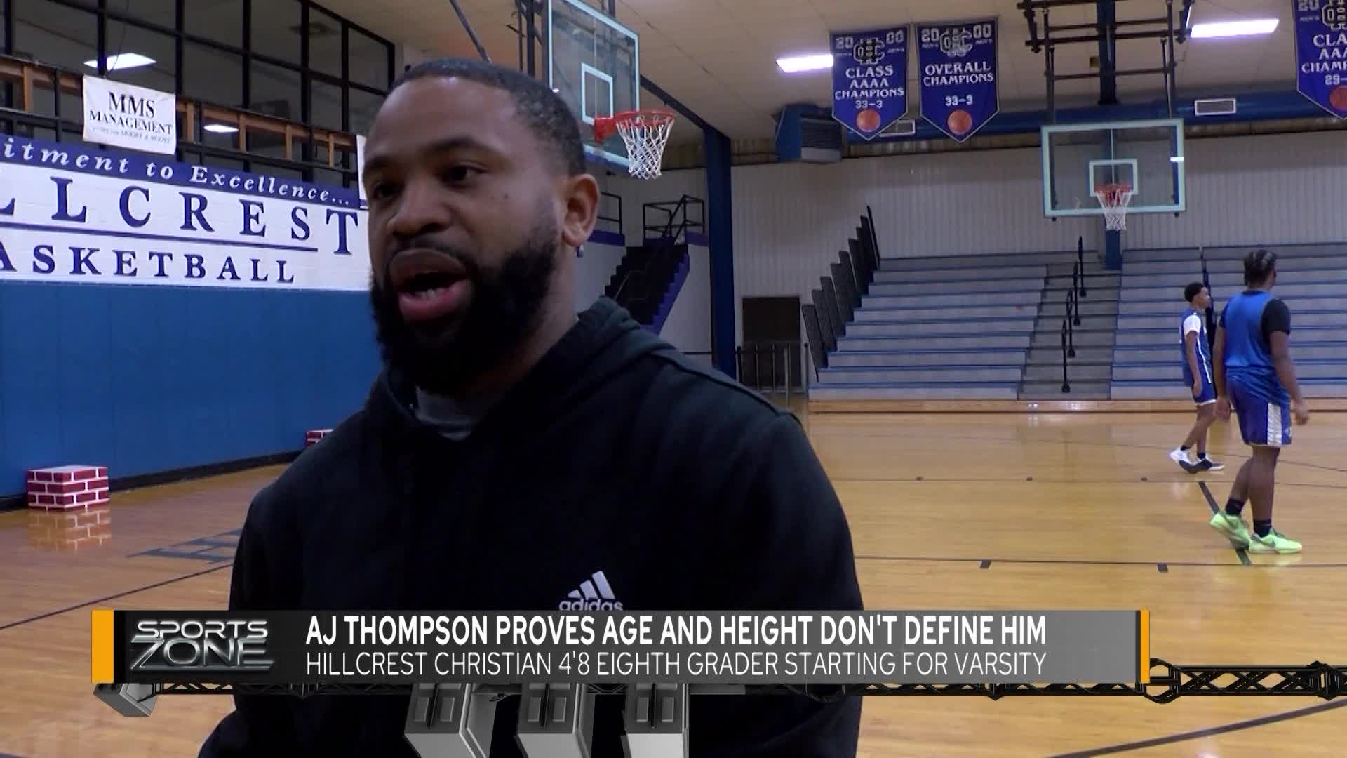 Hillcrest Christians AJ Thompson turns heads as an eighth grader and a ...