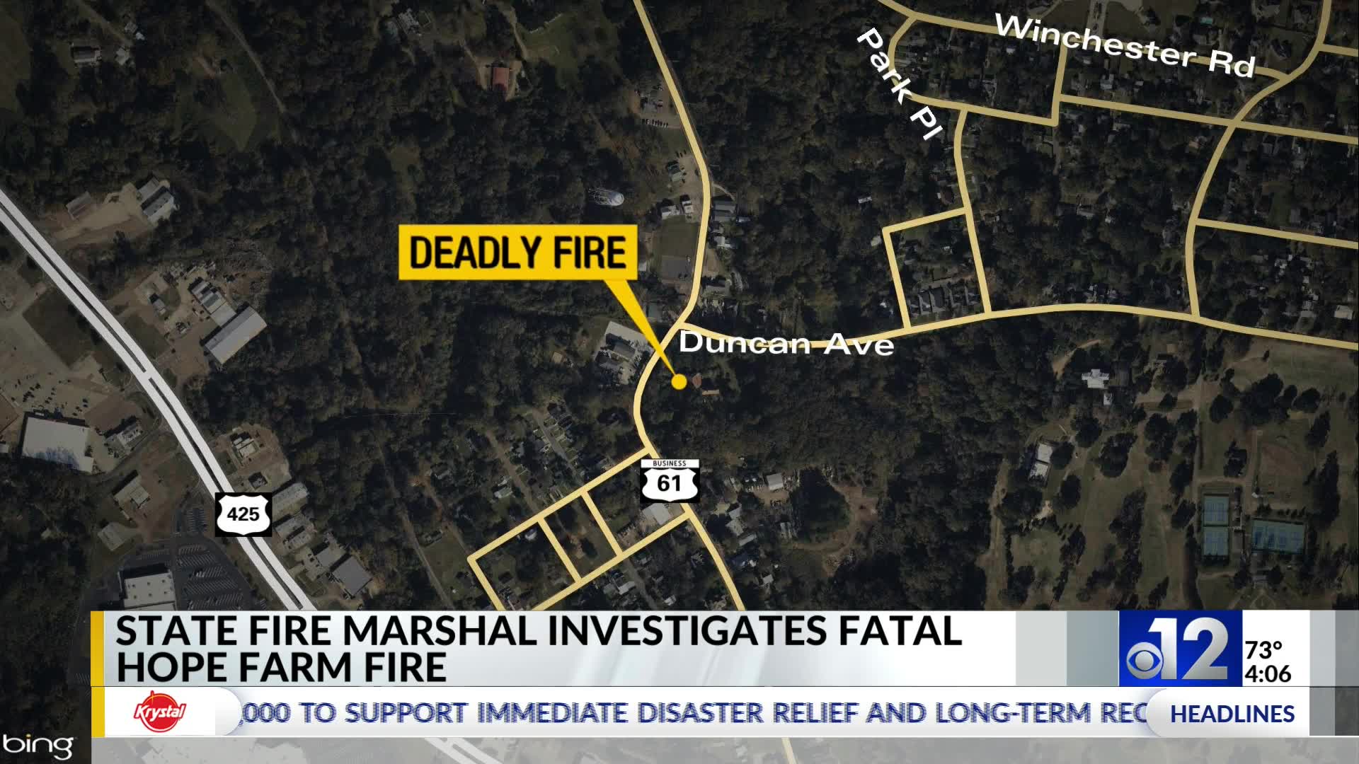 State Fire Marshal investigates fatal Hope Farm fire – WJTV