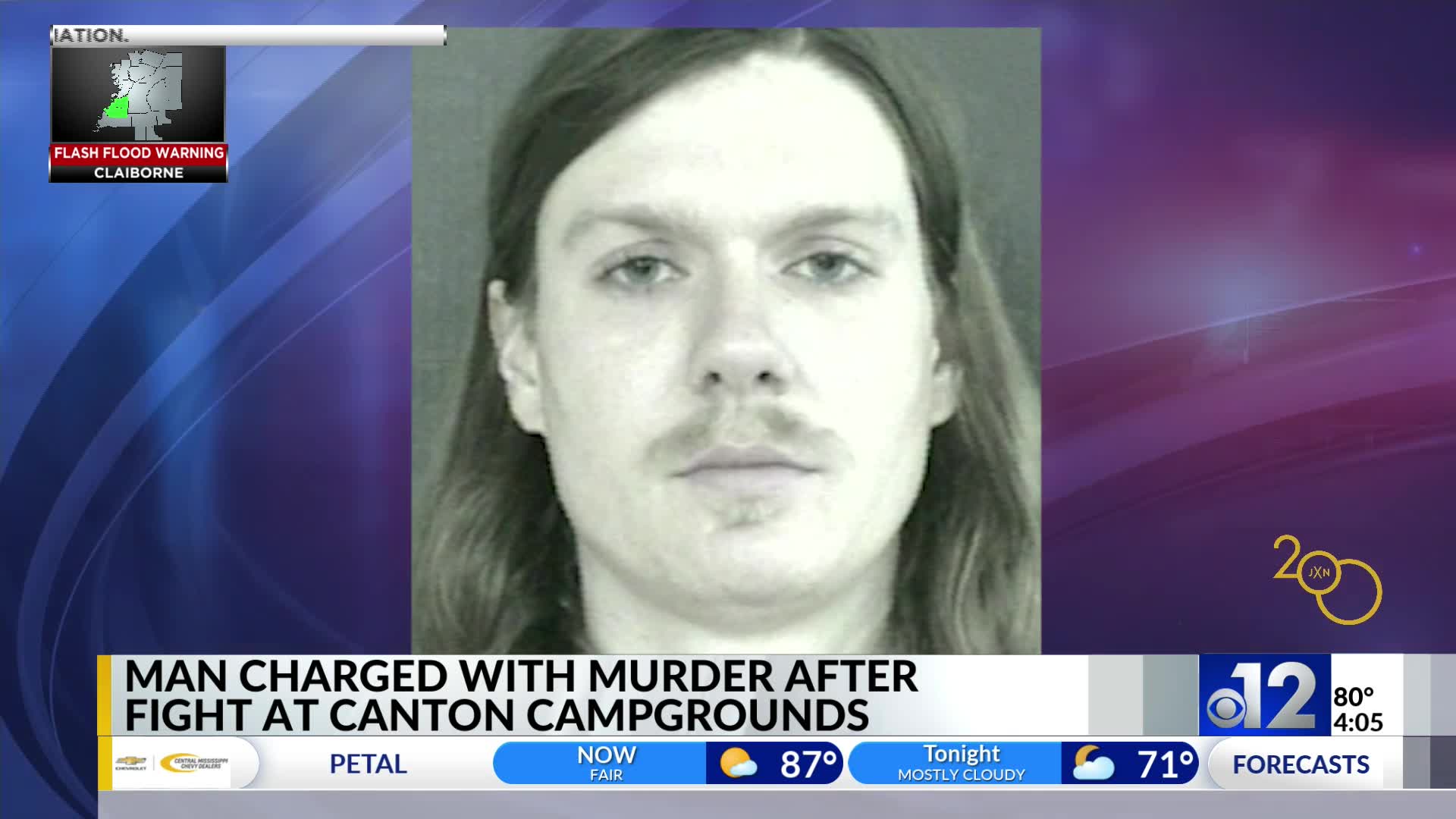 Man charged with murder after fight at Canton campgrounds – WJTV