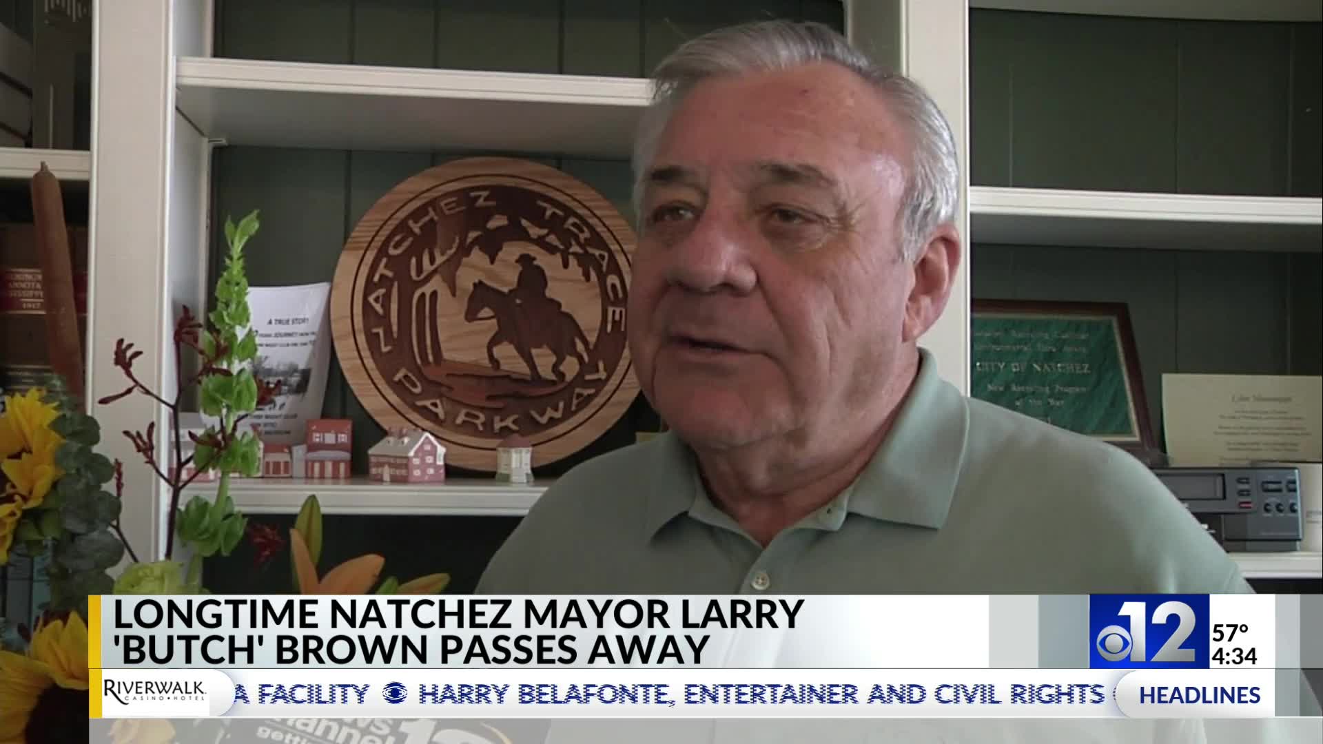 Former Natchez Mayor Larry Brown dies – WJTV