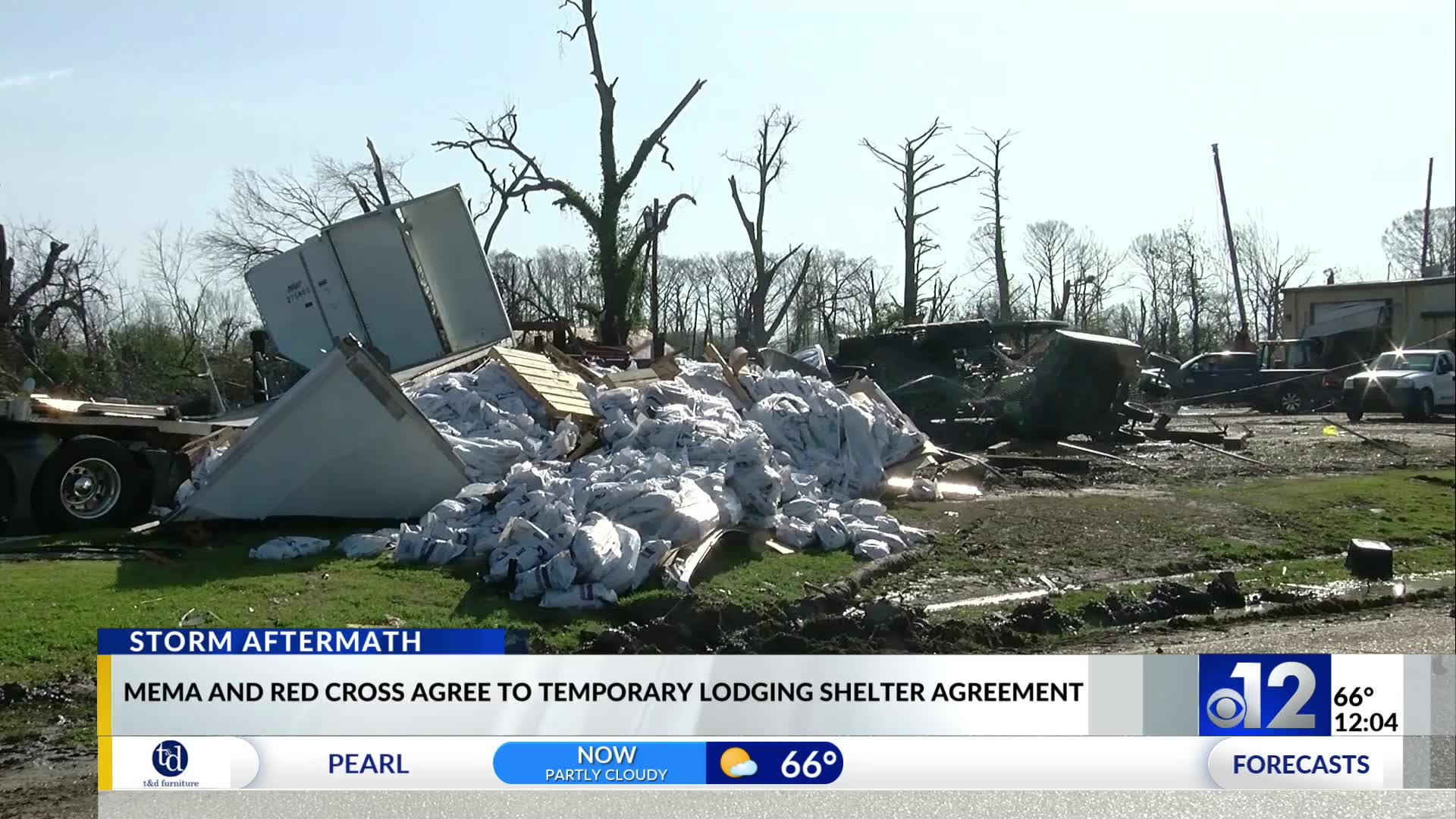MEMA, Red Cross help lodge Mississippi tornado survivors – WJTV