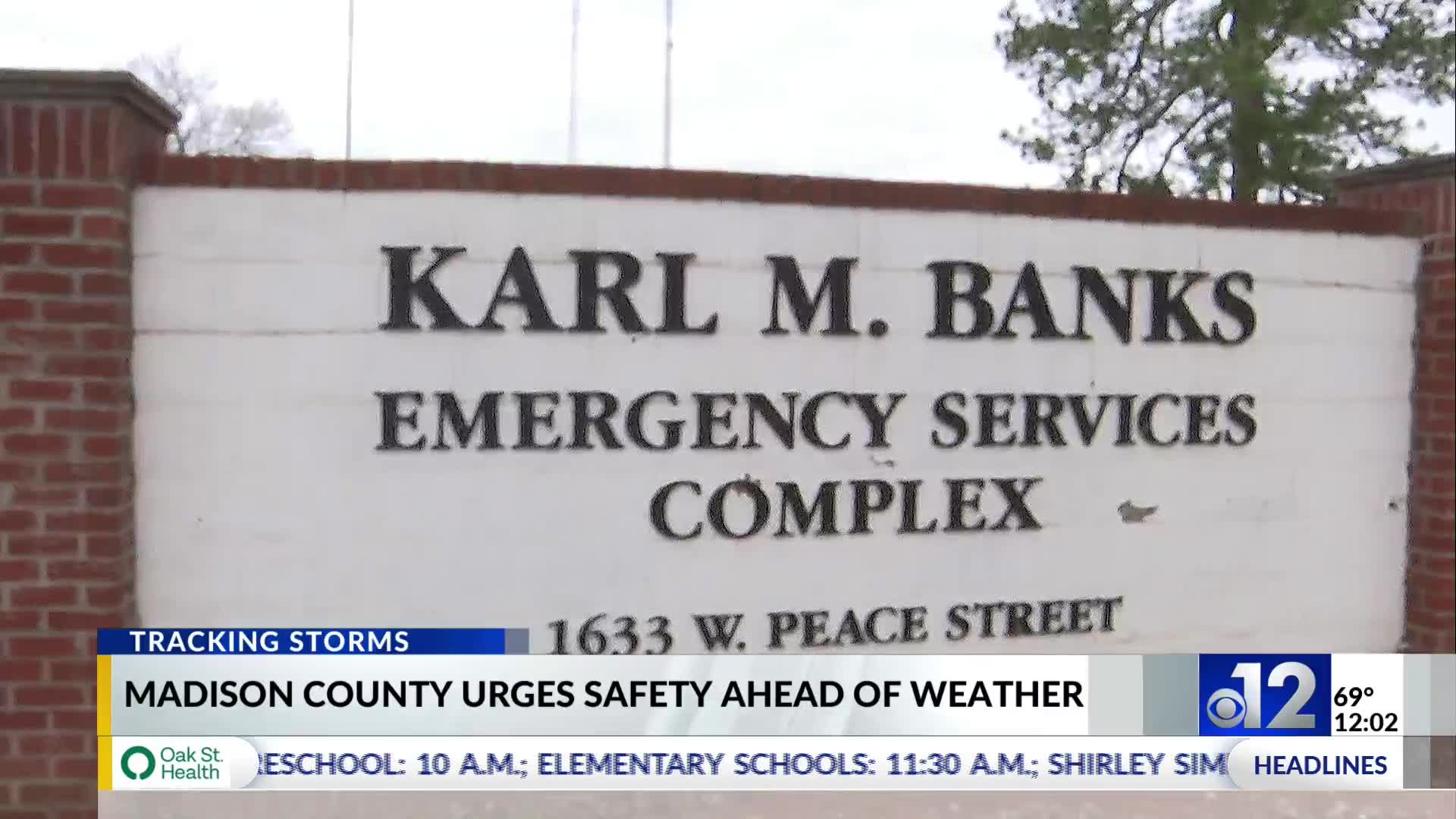 Severe weather to hit Central Mississippi Tuesday, MEMA warns – WJTV