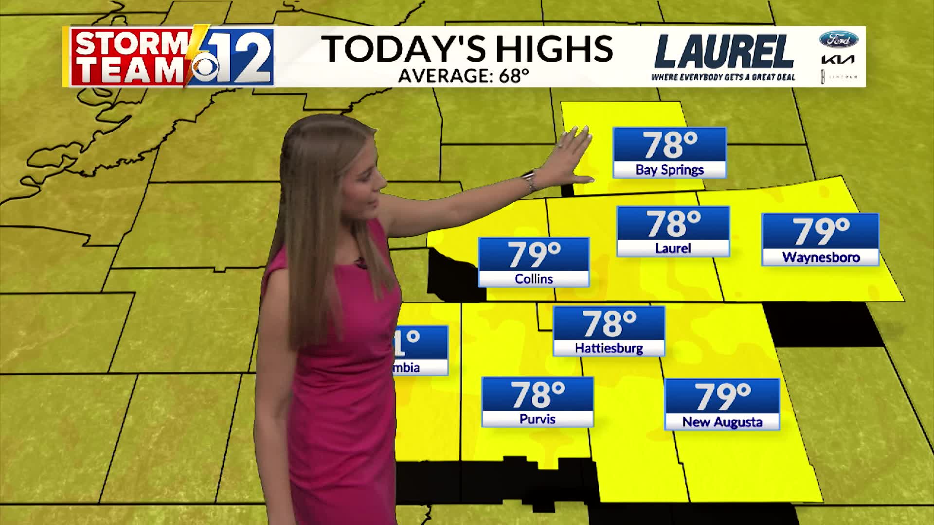 WHLT Wednesday Morning Weather Update-3/12 – WJTV