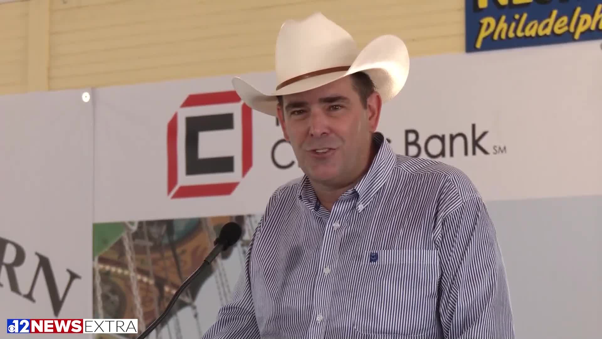 Ag Commissioner Andy Gipson speaks at 2025 Neshoba County Fair – WJTV