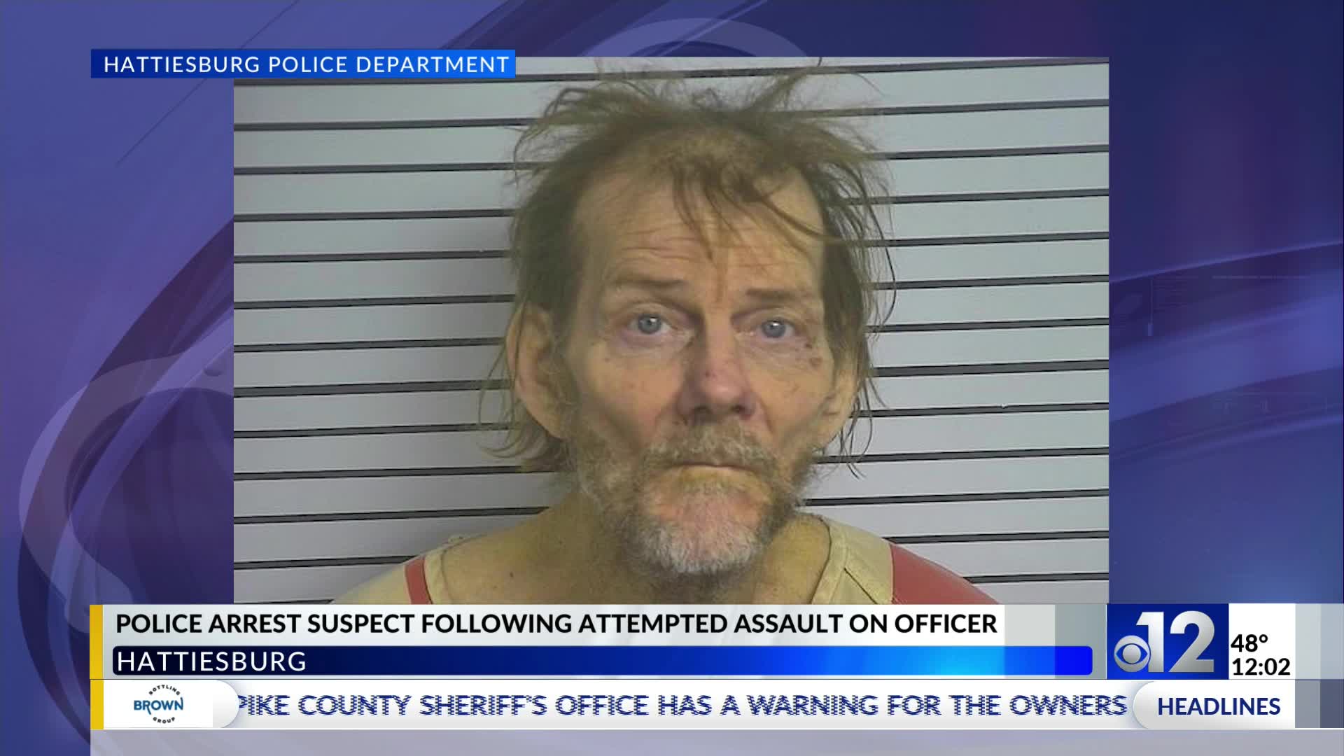 Hattiesburg officer narrowly avoids being stabbed, suspect arrested – WJTV