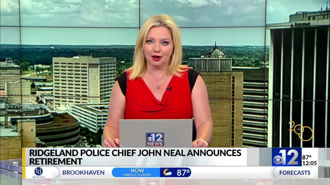 Ridgeland Police Chief John Neal announces retirement – WJTV