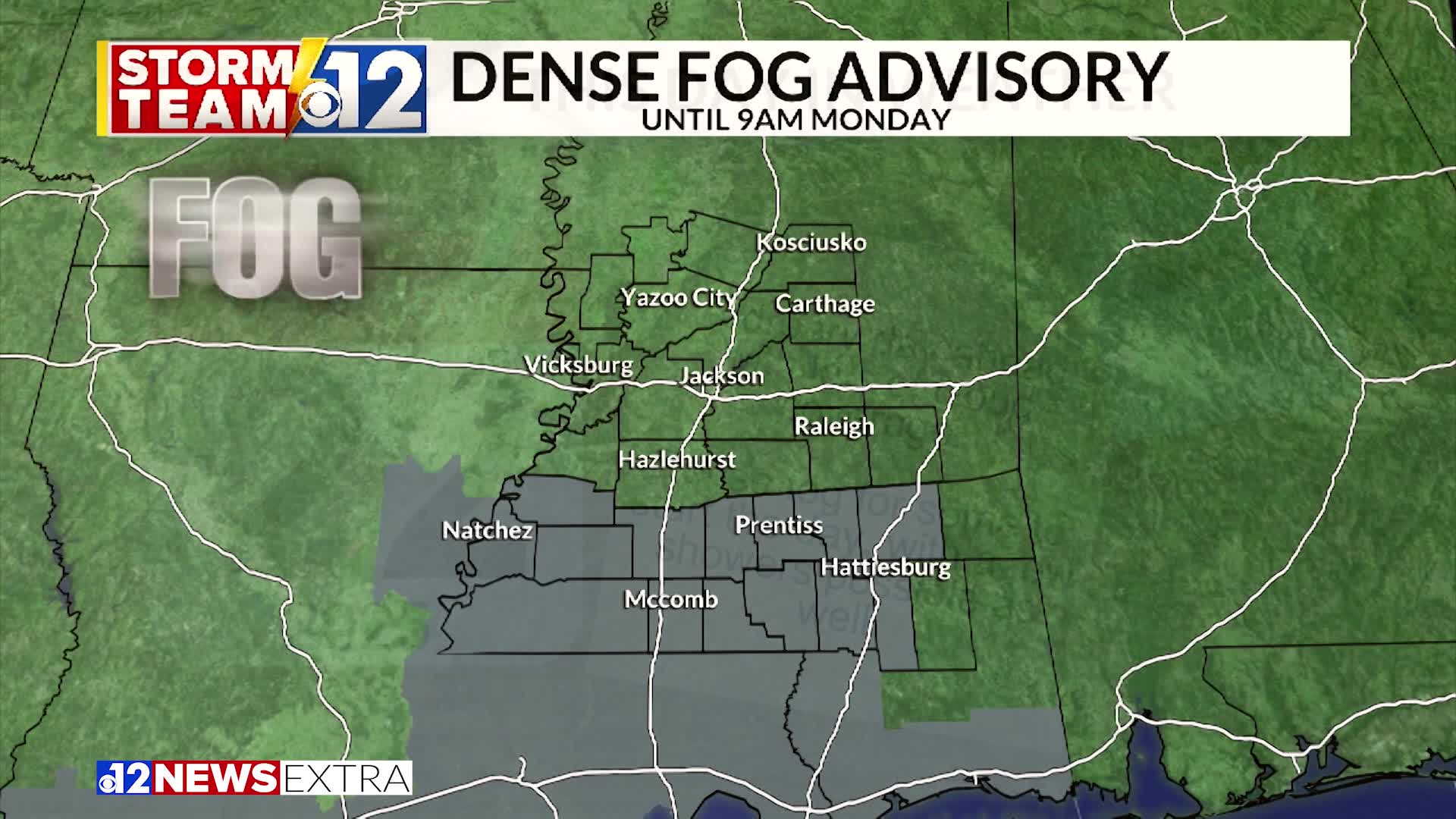 12 News Extra: This Day in Weather – AM for Dec. 22 – WJTV
