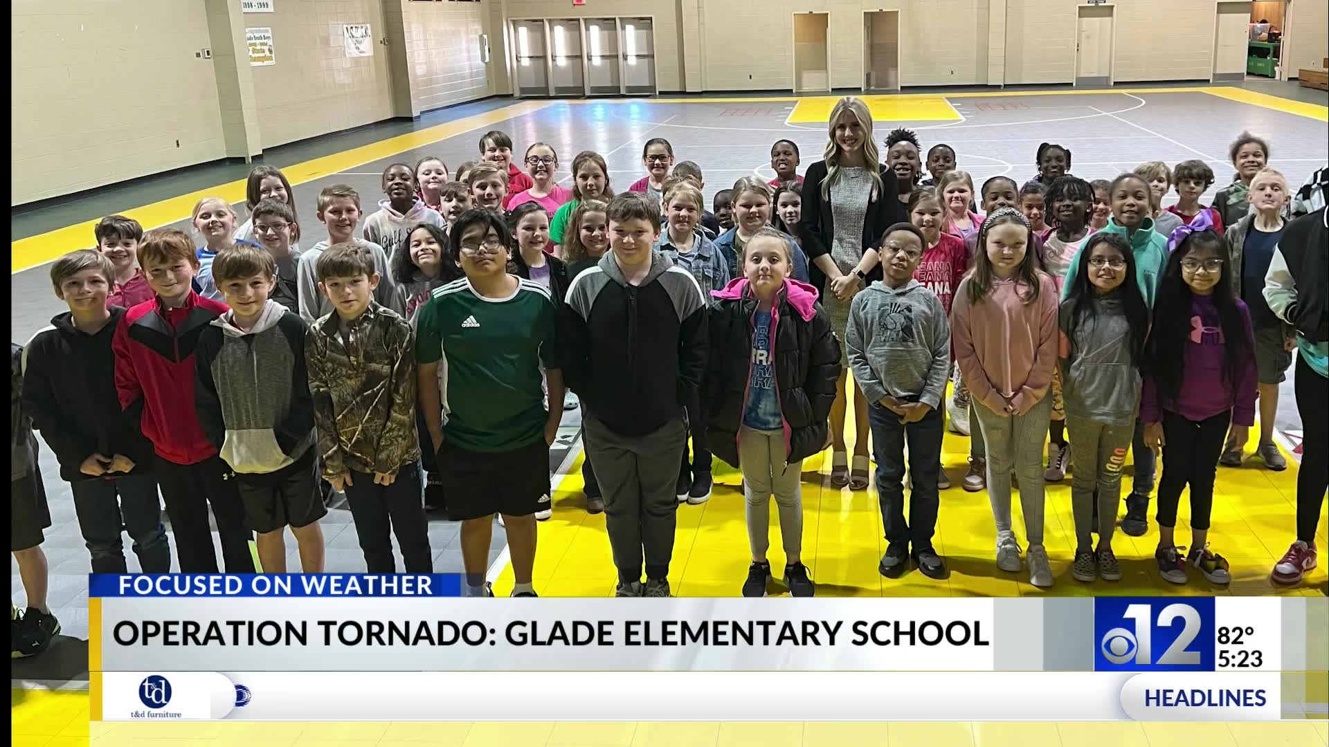 Operation Tornado visits Glade Elementary – WJTV