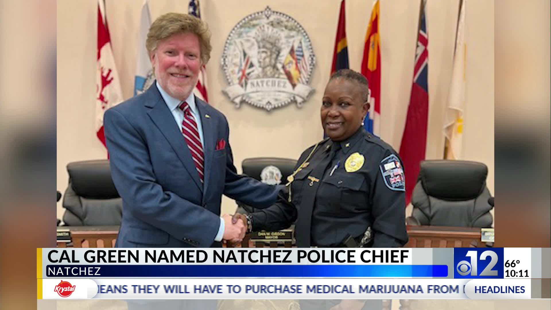 Cal Green named police chief of Natchez – WJTV