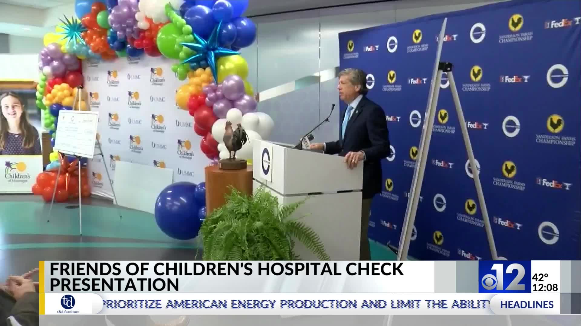 $1 million donated to Friends of Children’s Hospital from Sanderson ...