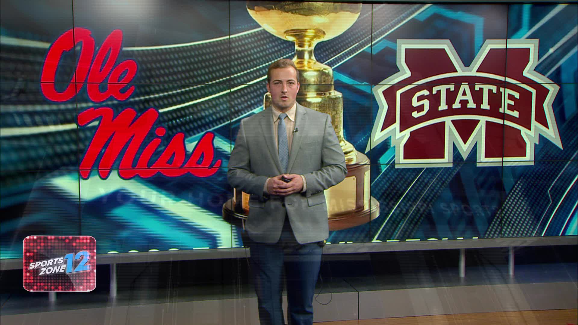 Sports Zone: Ole Miss, Mississippi State face off in Egg Bowl Rivalry ...