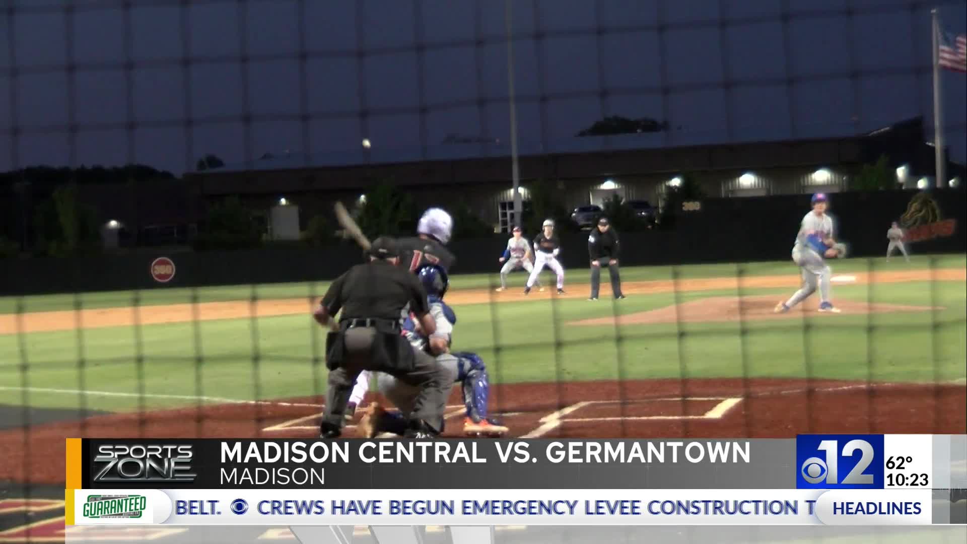 Germantown host Madison Central in baseball – WJTV