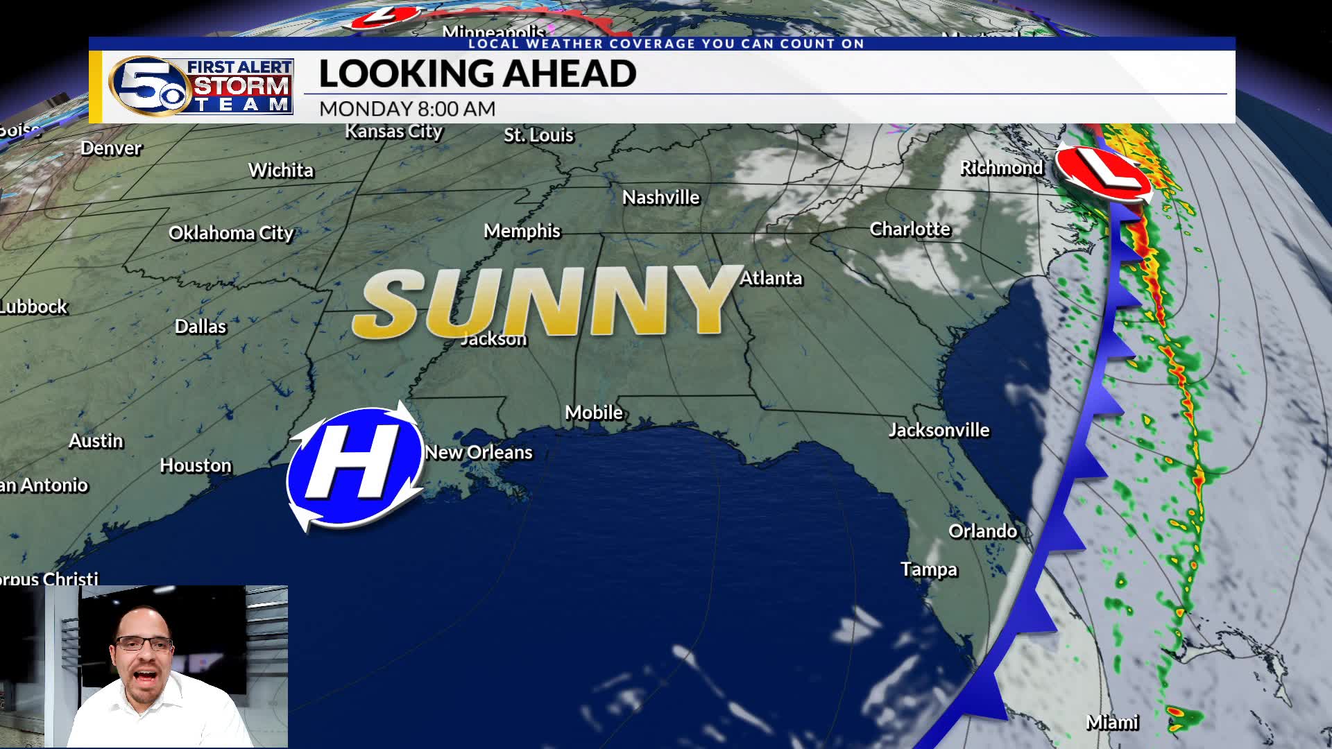 Sunday Evening Weather Forecast – WKRG News 5