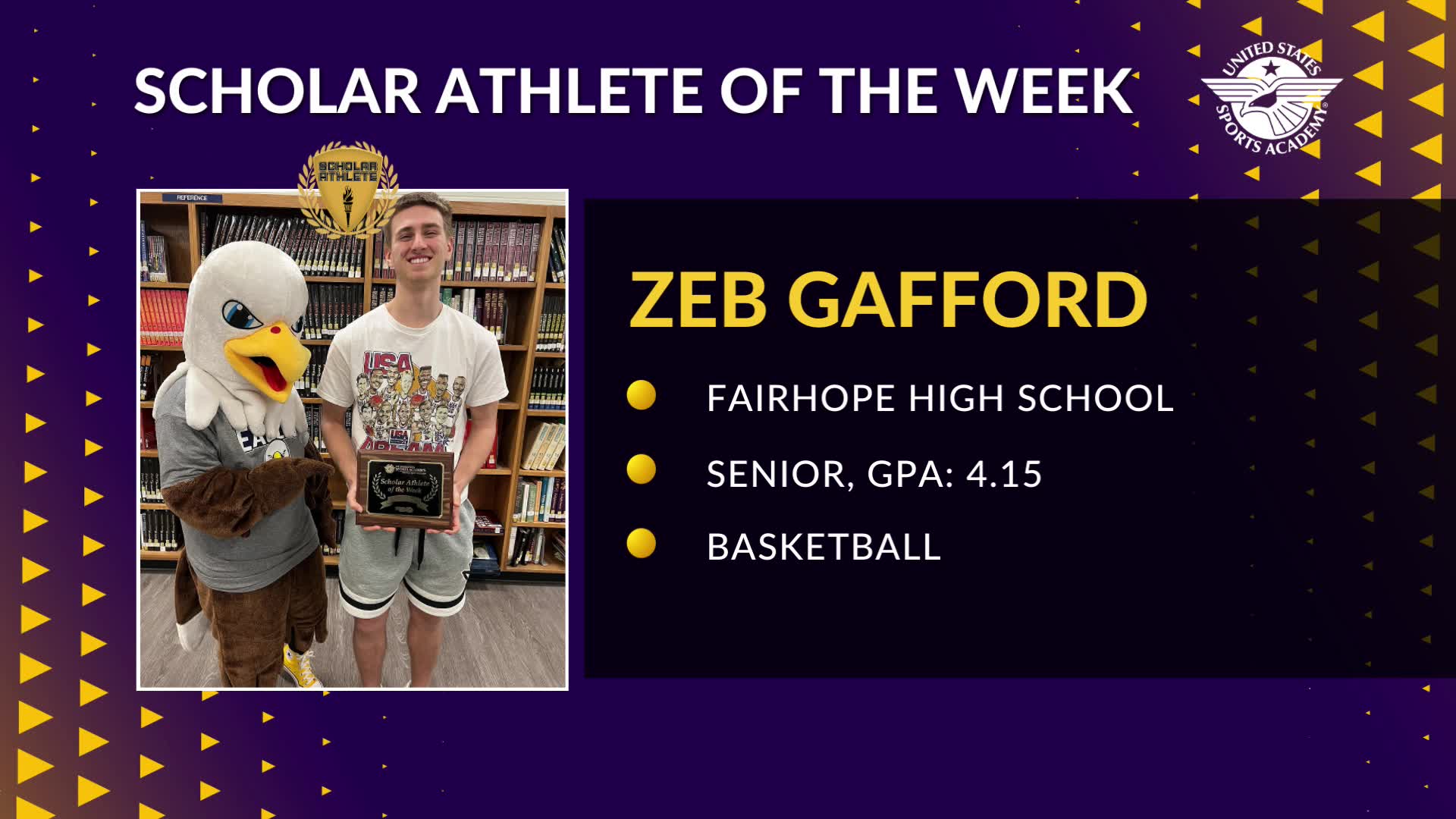 Scholar Athlete of the Week: Zeb Gafford – WKRG News 5