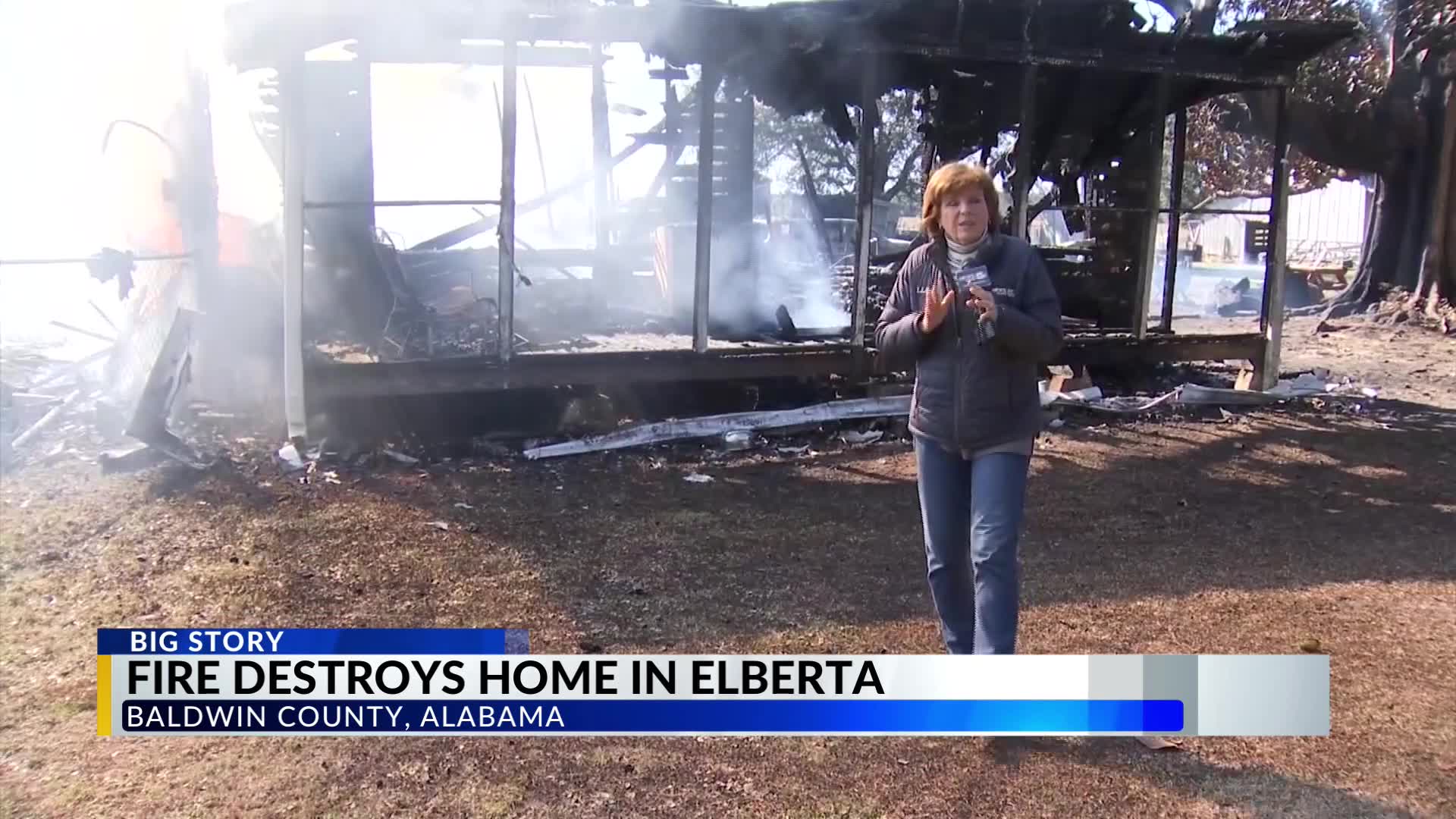 ‘At least they’re safe’: Homeowner grateful after fire destroys Elberta ...