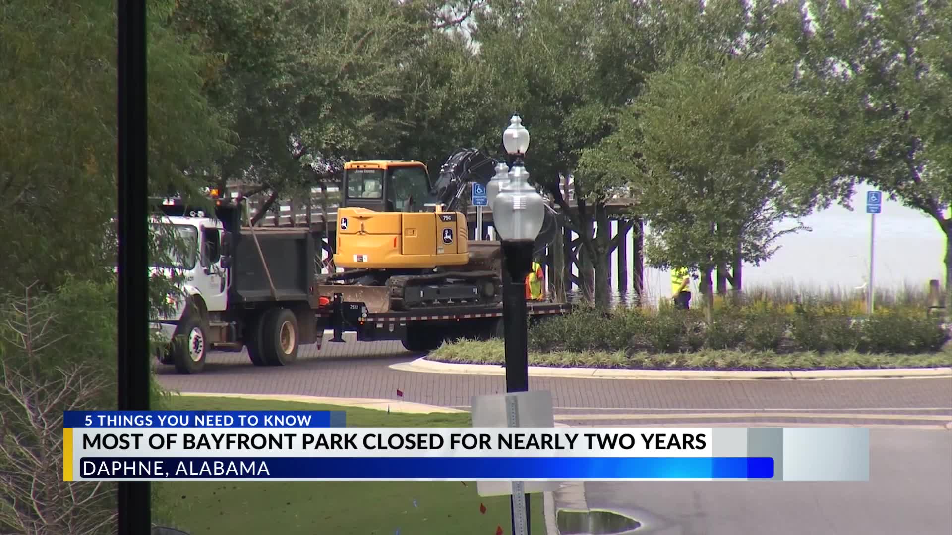 Bayfront Park in Daphne closed for 2 years – WKRG News 5