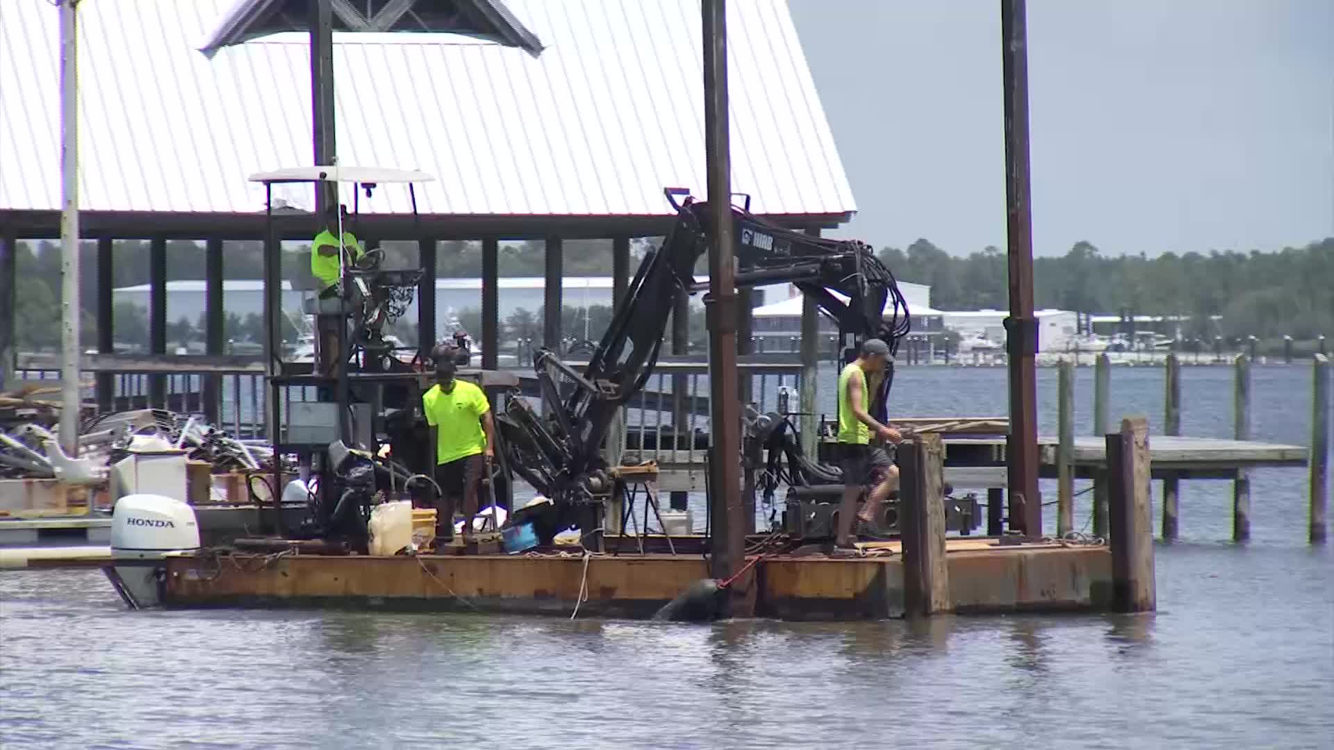 Hurricane Sally damaged projects slowly progressing in Baldwin County ...