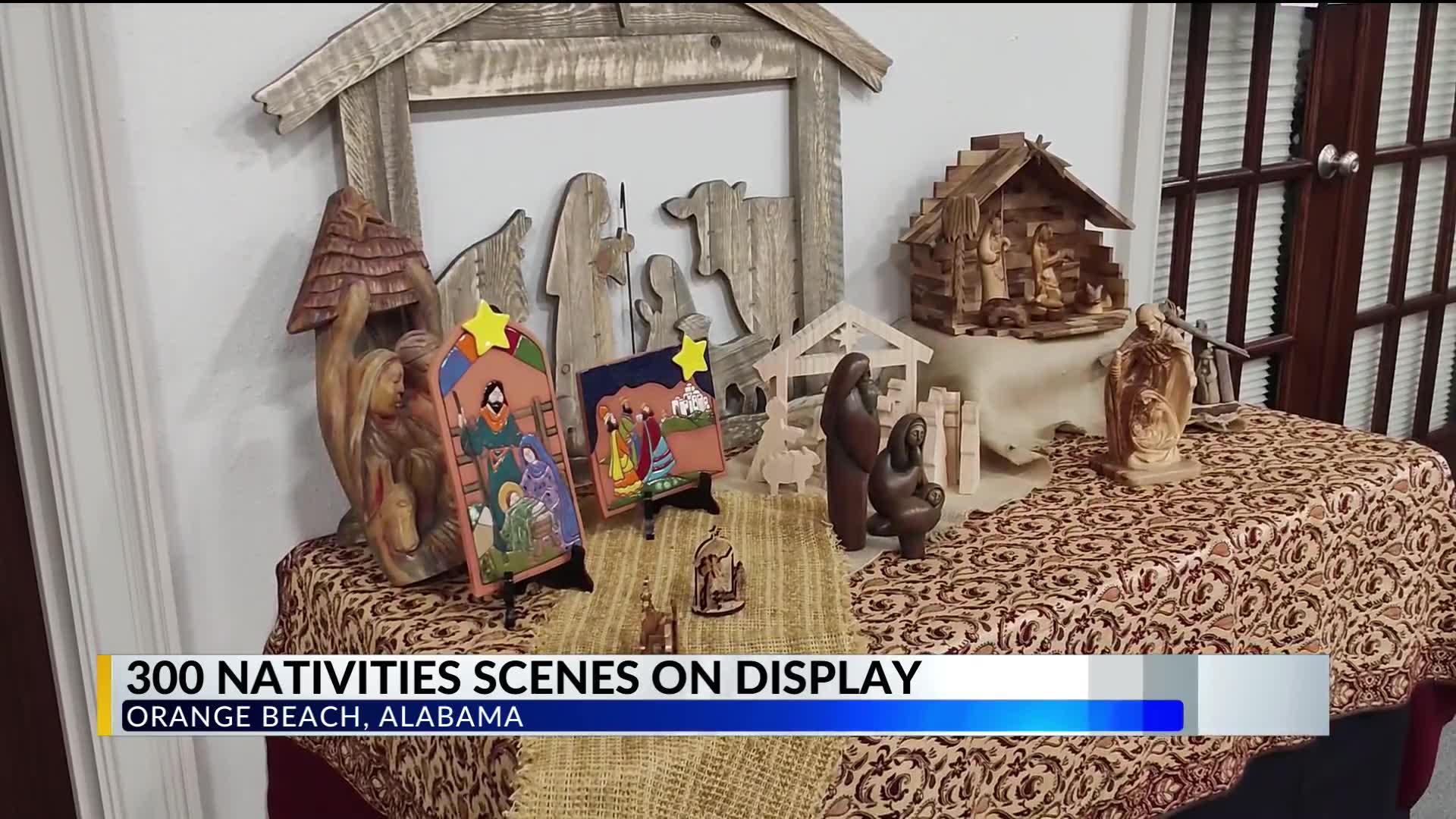 Orange Beach church shows hundreds of Nativity scenes – WKRG News 5