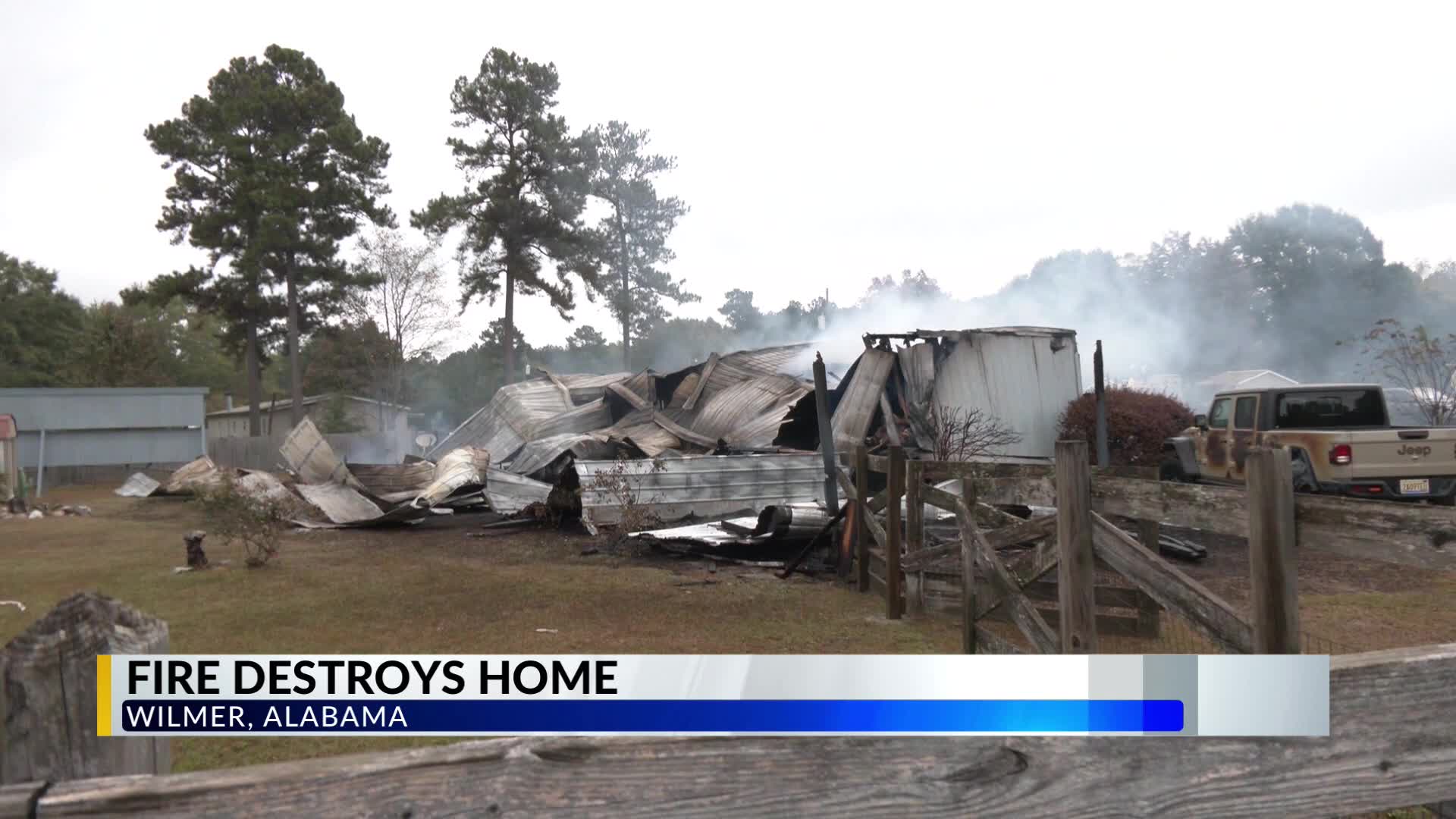 Fire destroys Wilmer home Sunday morning – WKRG News 5