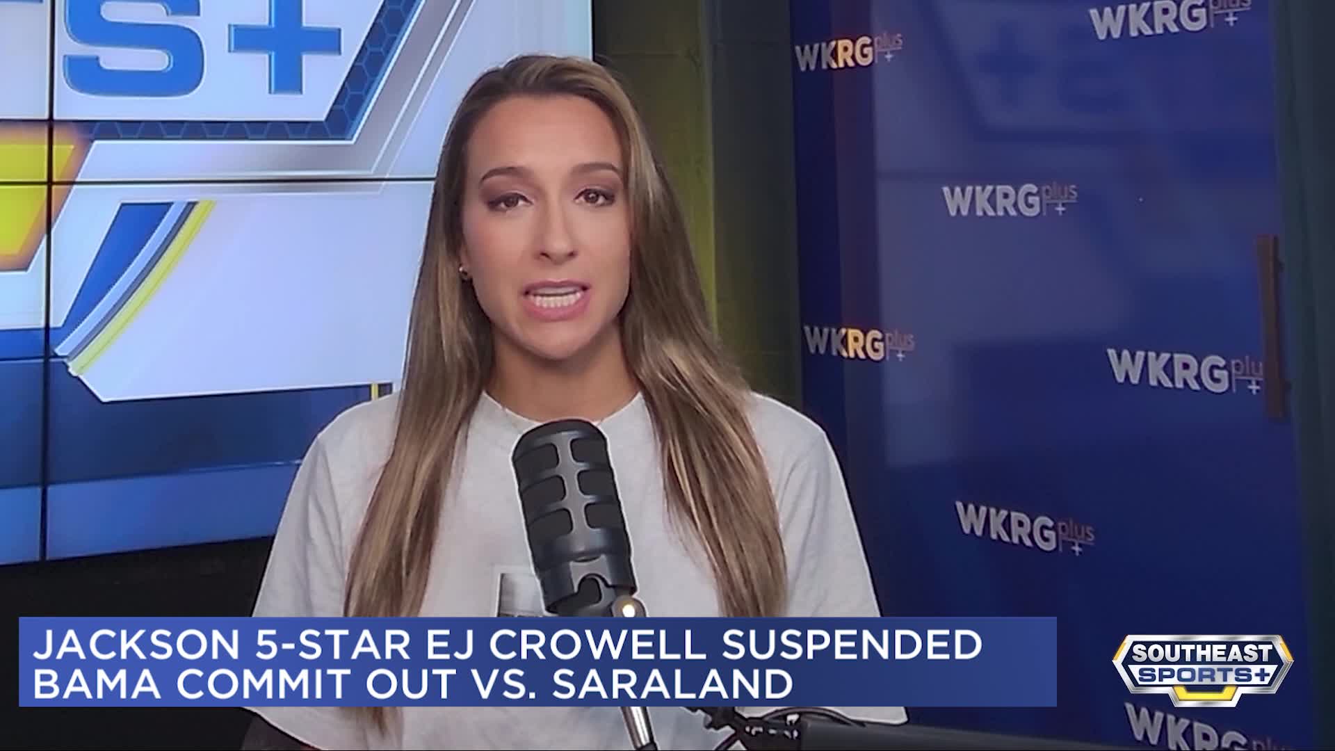 Jackson RB, Alabama commit EJ Crowell suspended for opener vs. Saraland ...