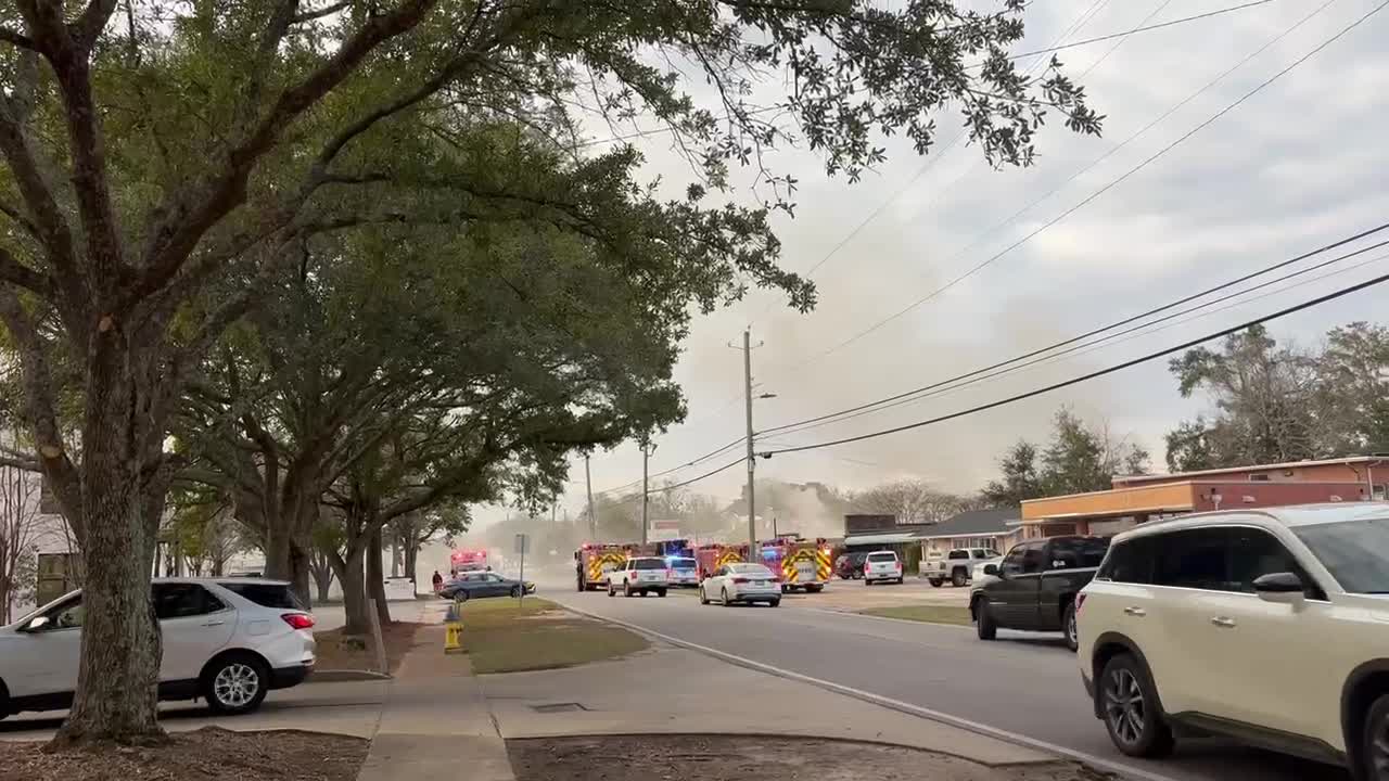 Old Shell Road Fire – WKRG News 5