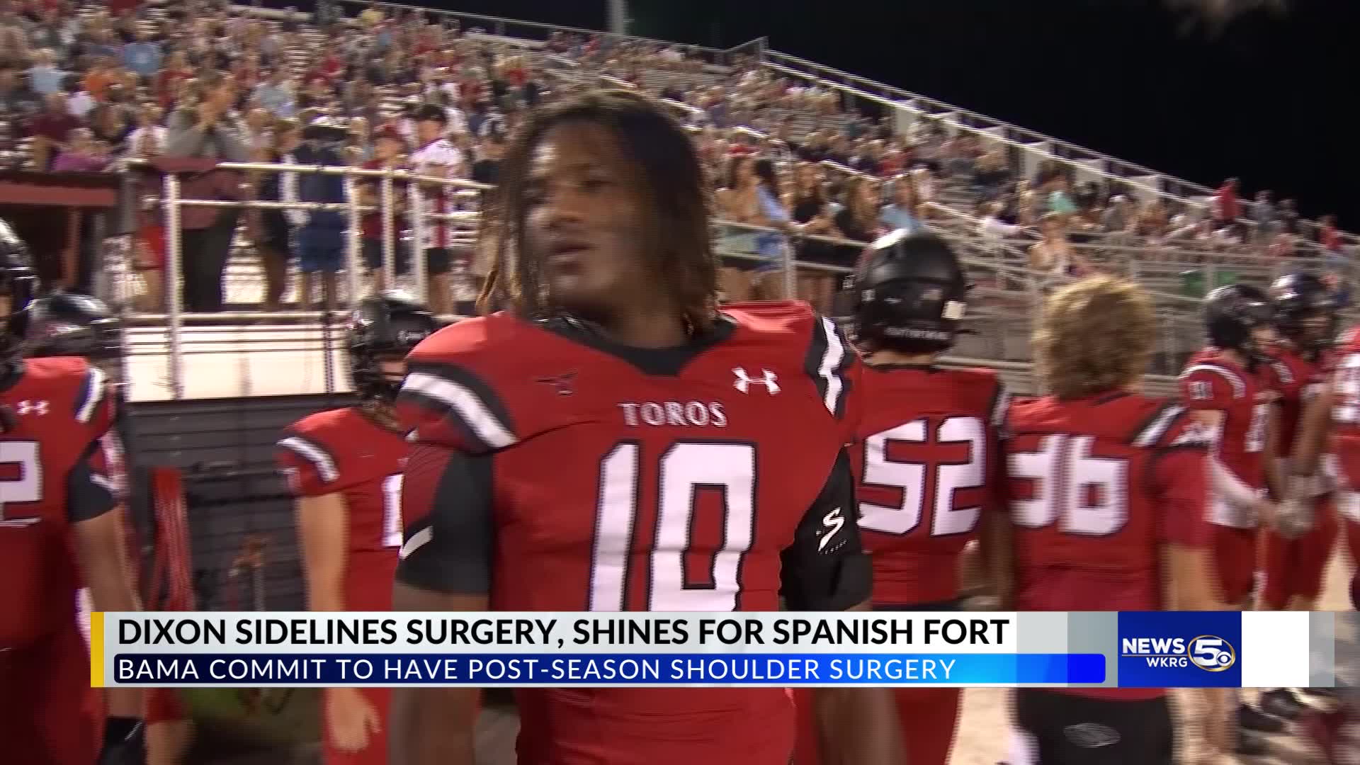 Sterling Dixon sidelines surgery to shine for Toros – WKRG News 5