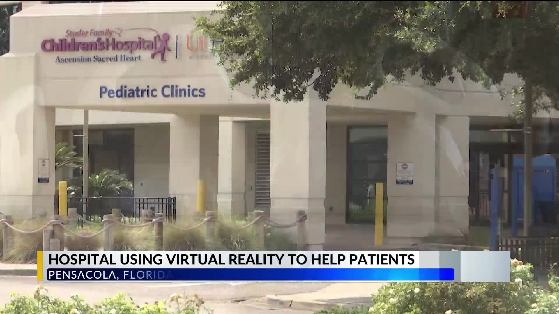 Virtual Reality helping provide an escape for young patients during ...