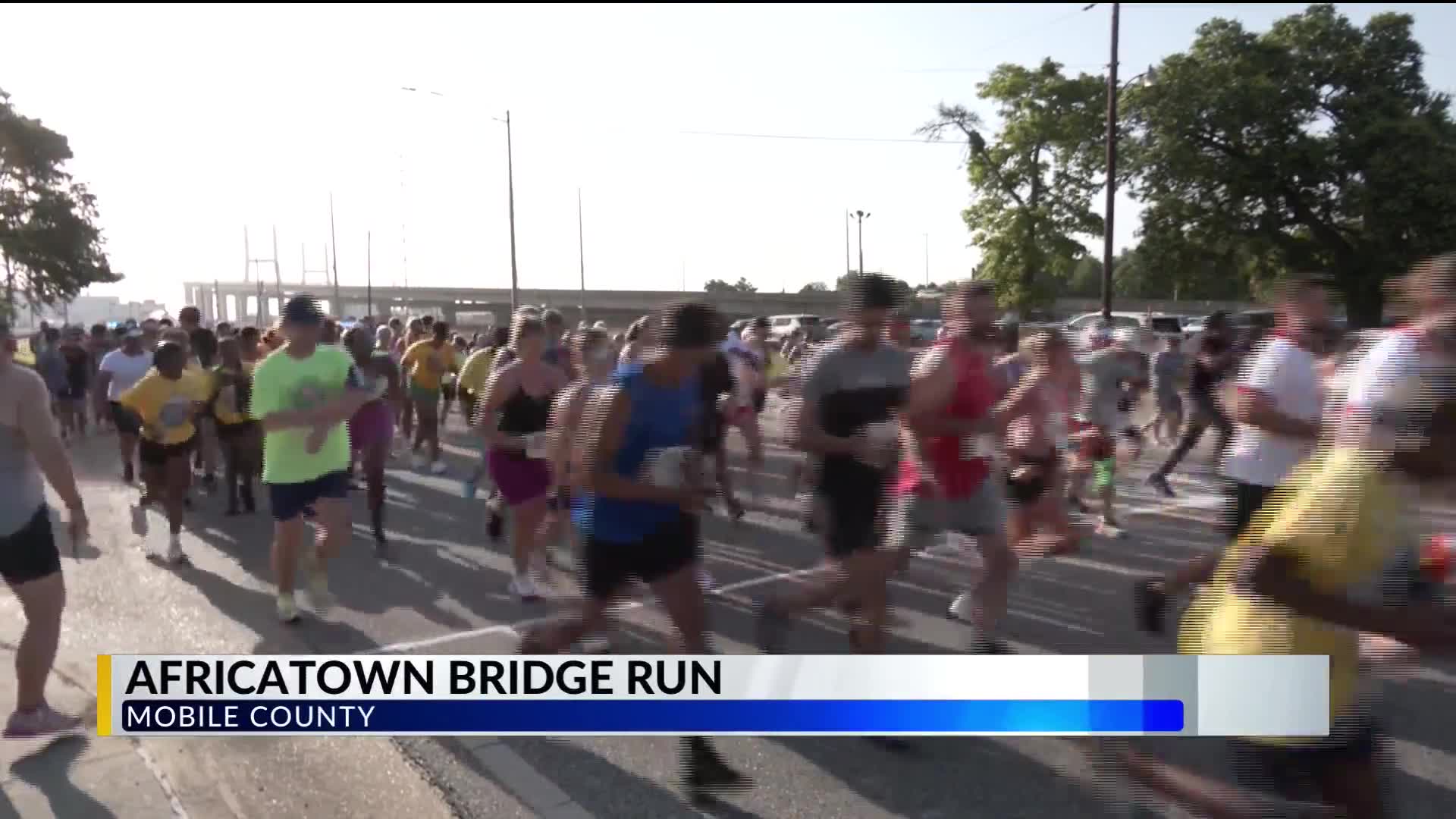 Hundreds run across iconic Mobile bridge to help Africatown – WKRG News 5