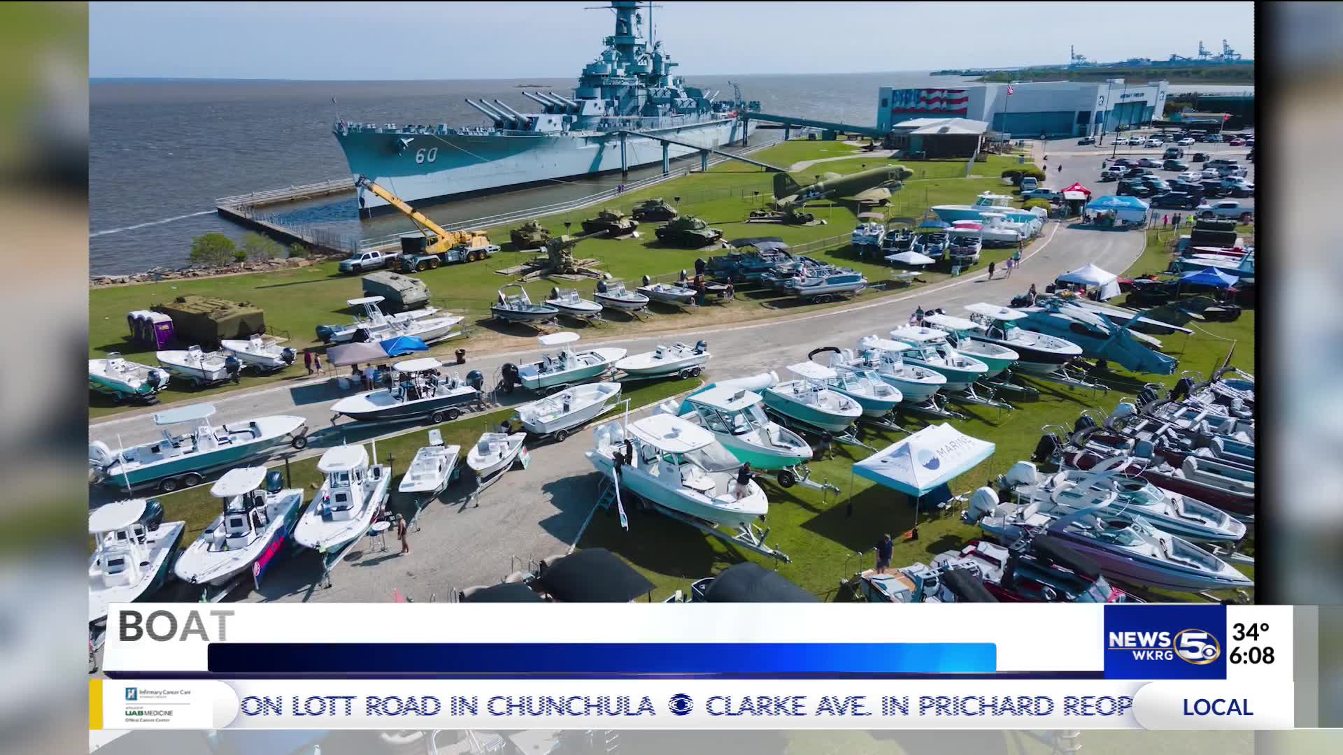Boat Show on the Bay – Red Couch interview – WKRG News 5