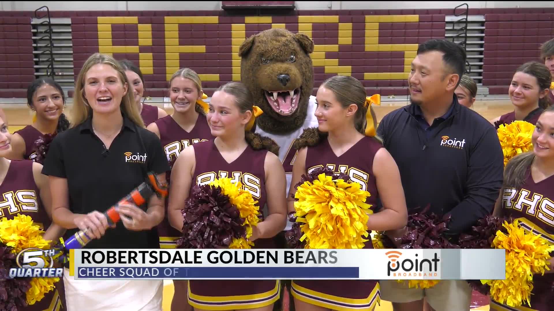 Cheer Squad of the Week: Robertsdale High School Golden Bears – WKRG News 5