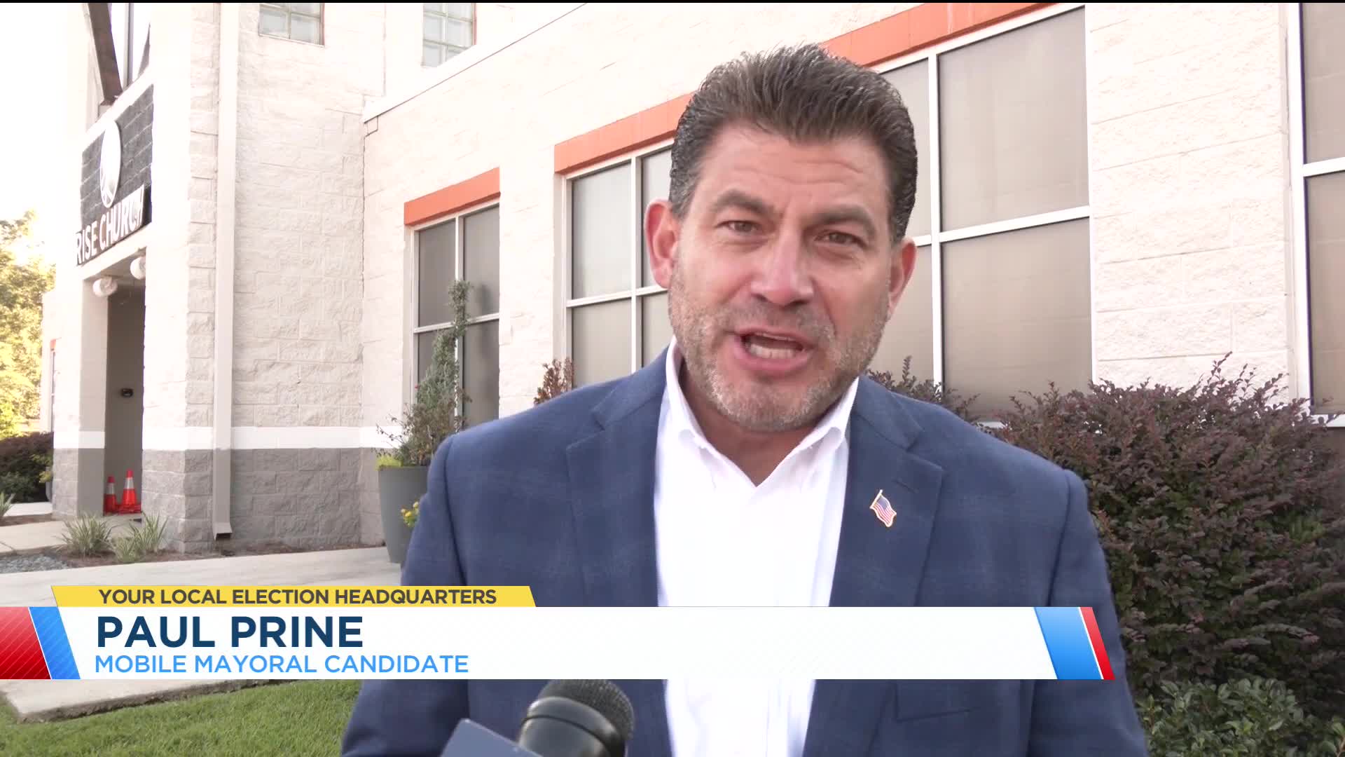 Paul Prine votes – WKRG News 5