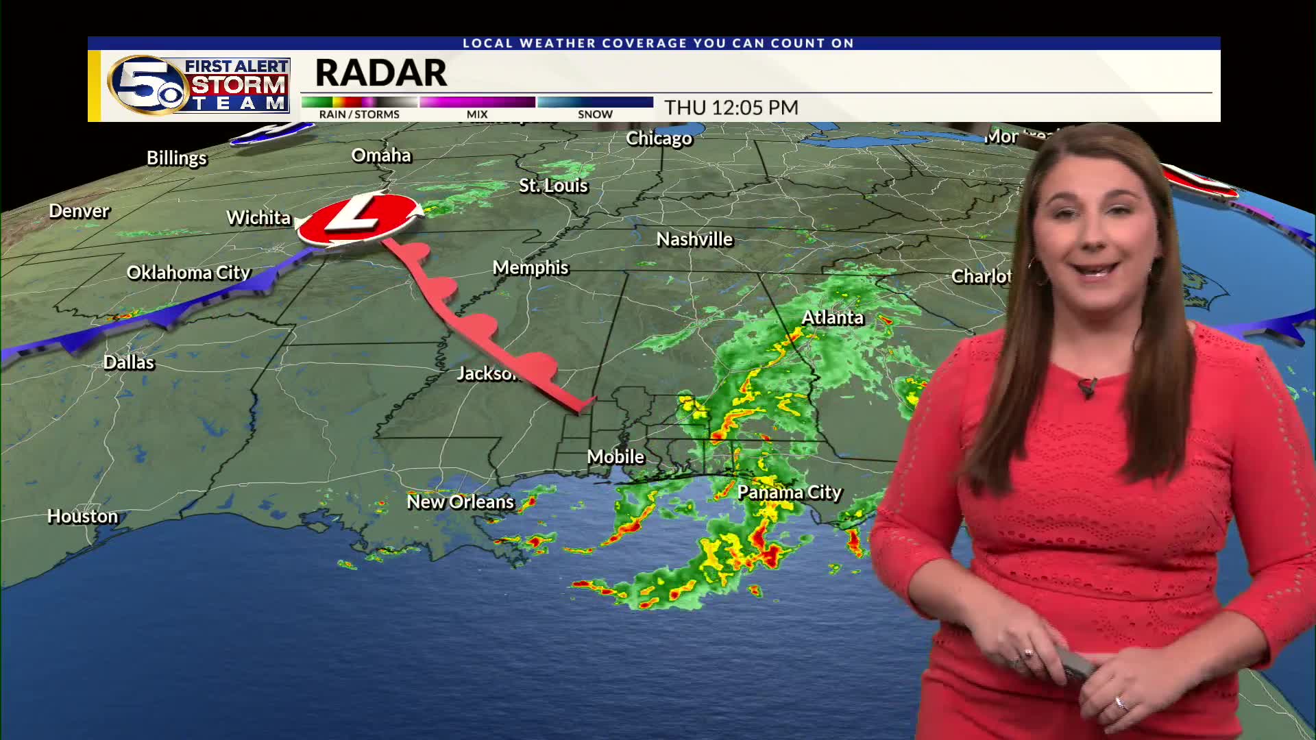 Noon Weather – WKRG News 5