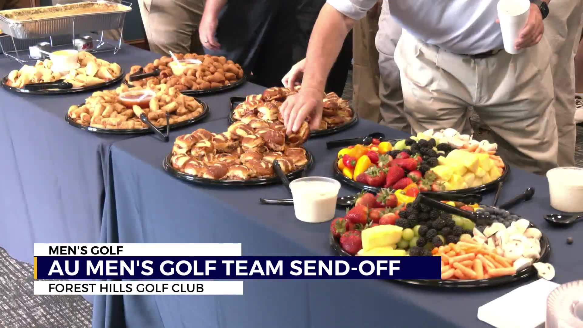 Augusta men’s golf team gets send-off celebration before NCAA ...