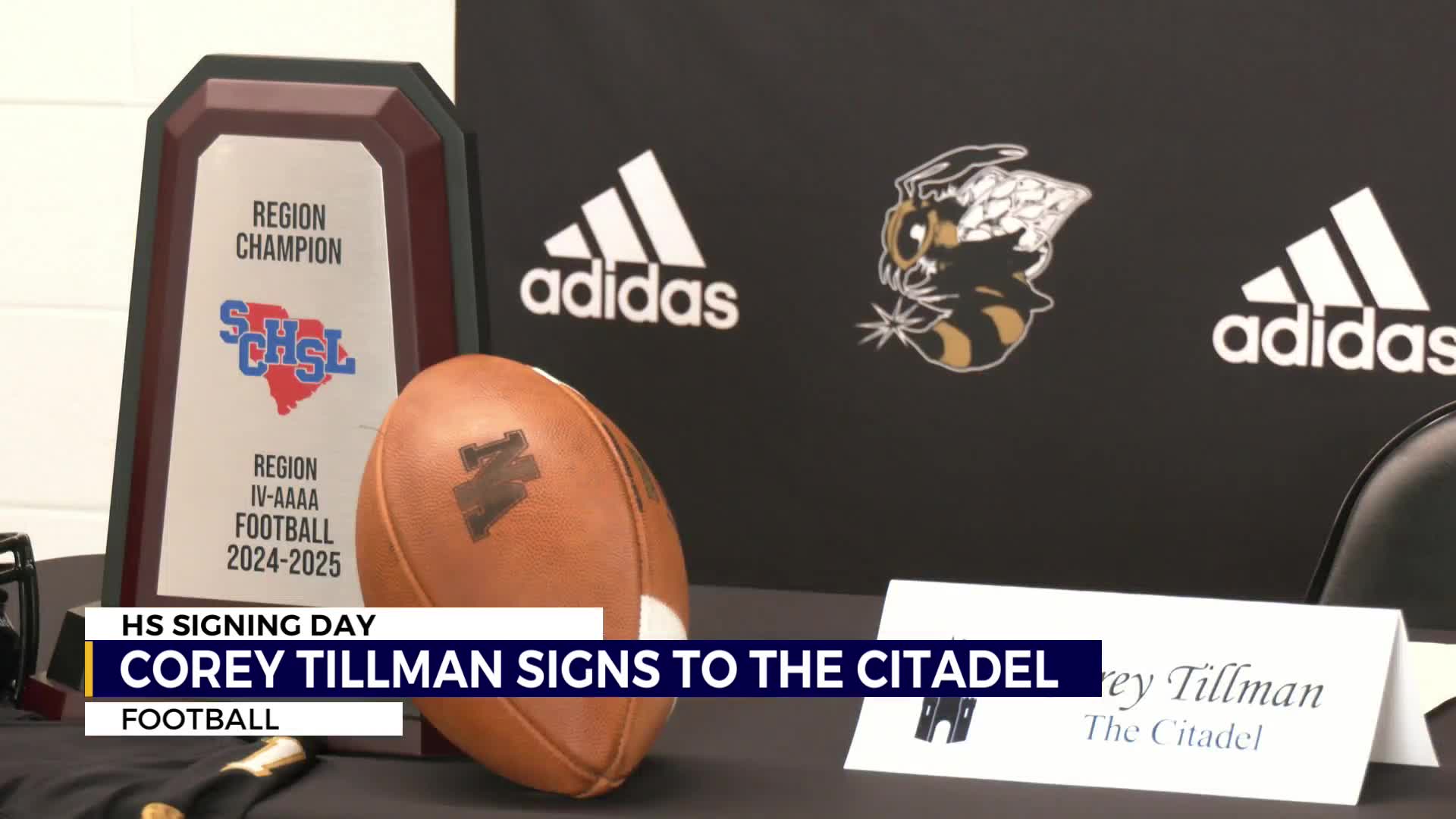 Corey Tillman staying in Palmetto state to play for The Citadel – WJBF