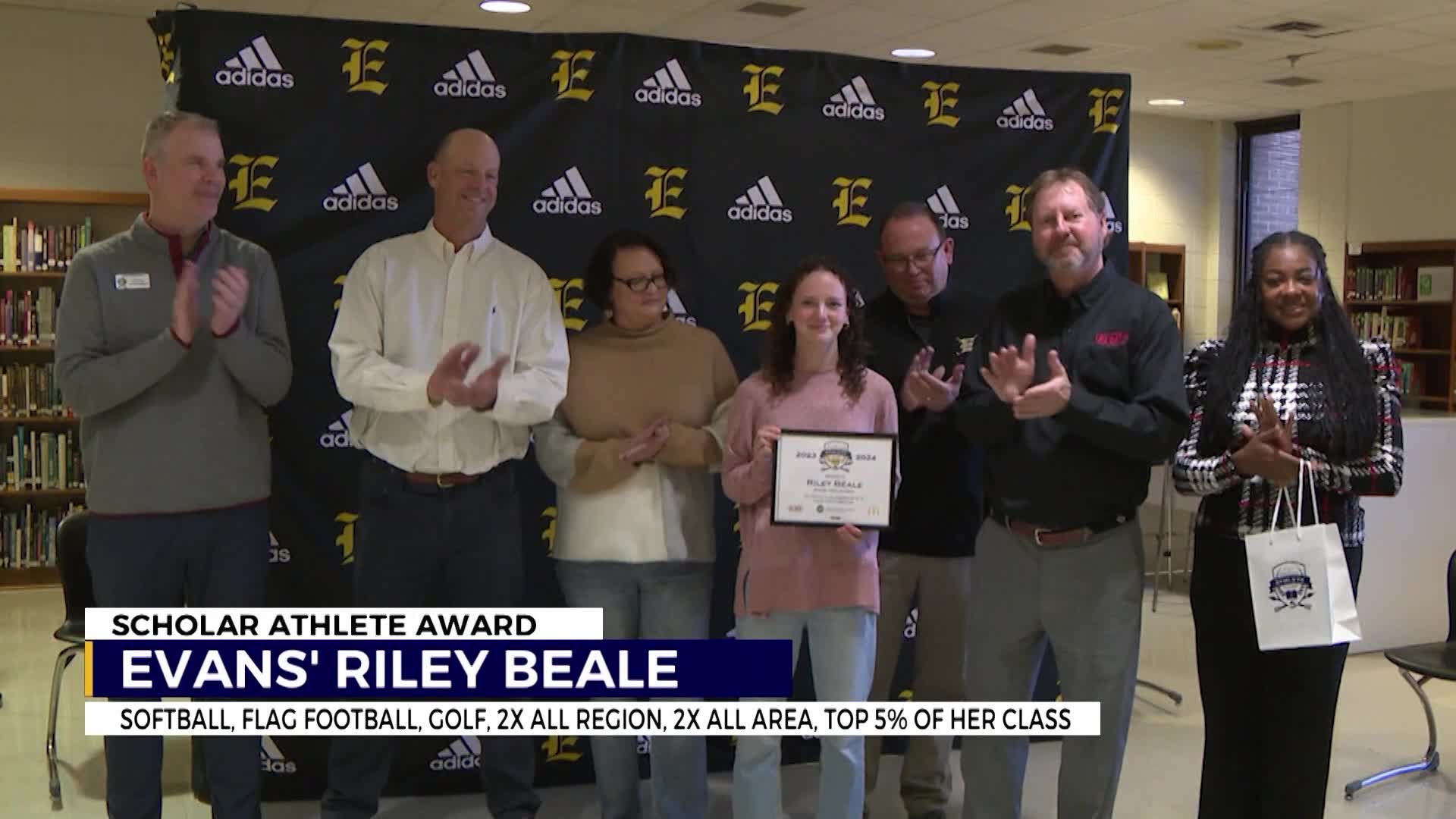 Evans High School’s Riley Beale named Scholar Athlete of the Week – WJBF