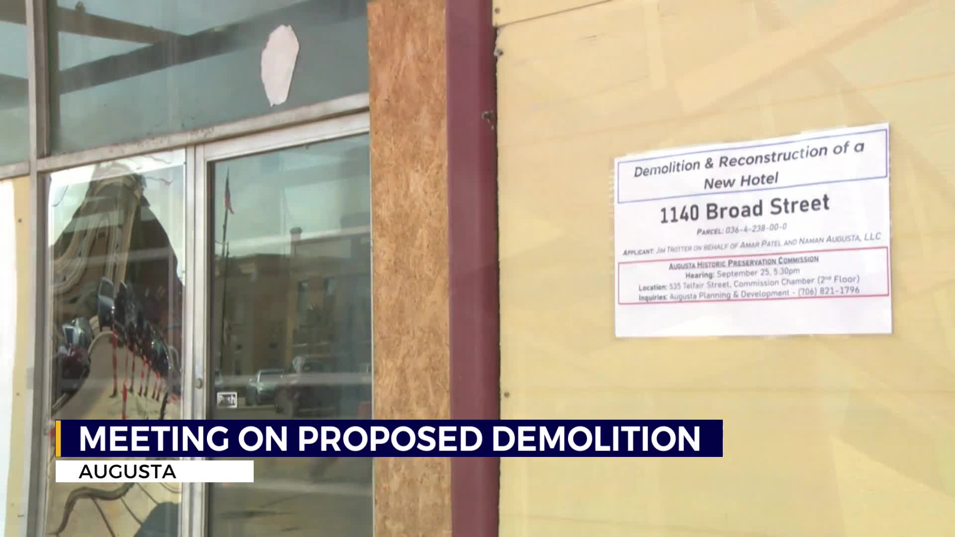 Demolition hearing in Augusta postponed to Oct. 23 – WJBF