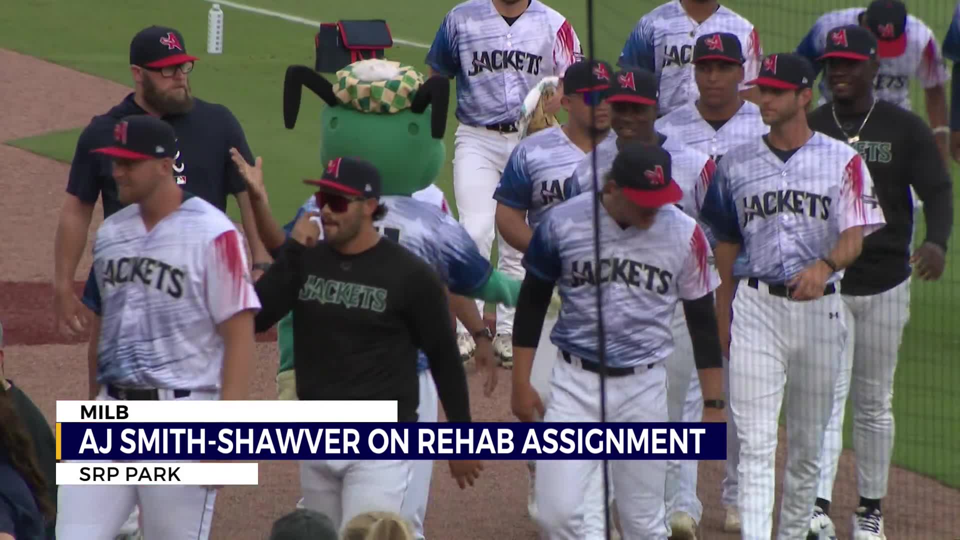 AJ Smith-Shawver makes start for GreenJackets on rehab assignment – WJBF
