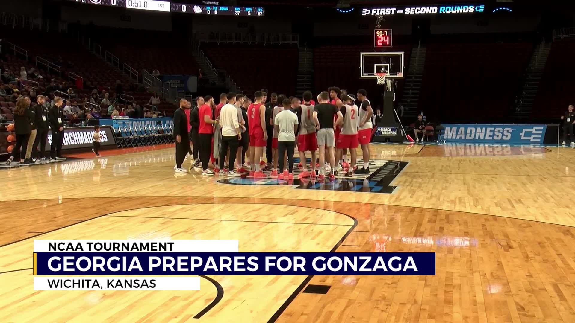 Georgia Bulldogs face off against Gonzaga in NCAA Tournament – WJBF