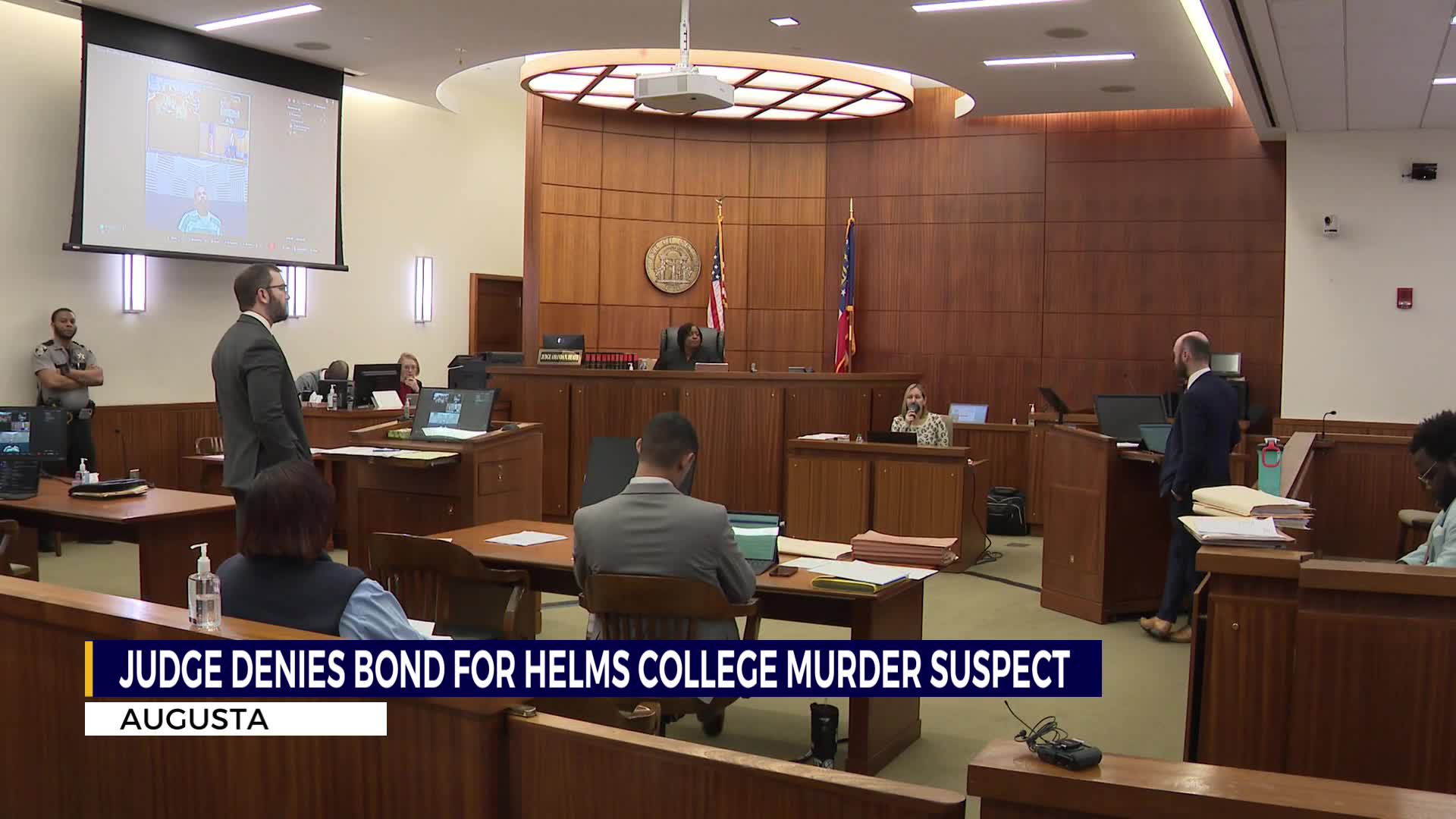 Man accused of fatally stabbing Helms College student appears in court ...