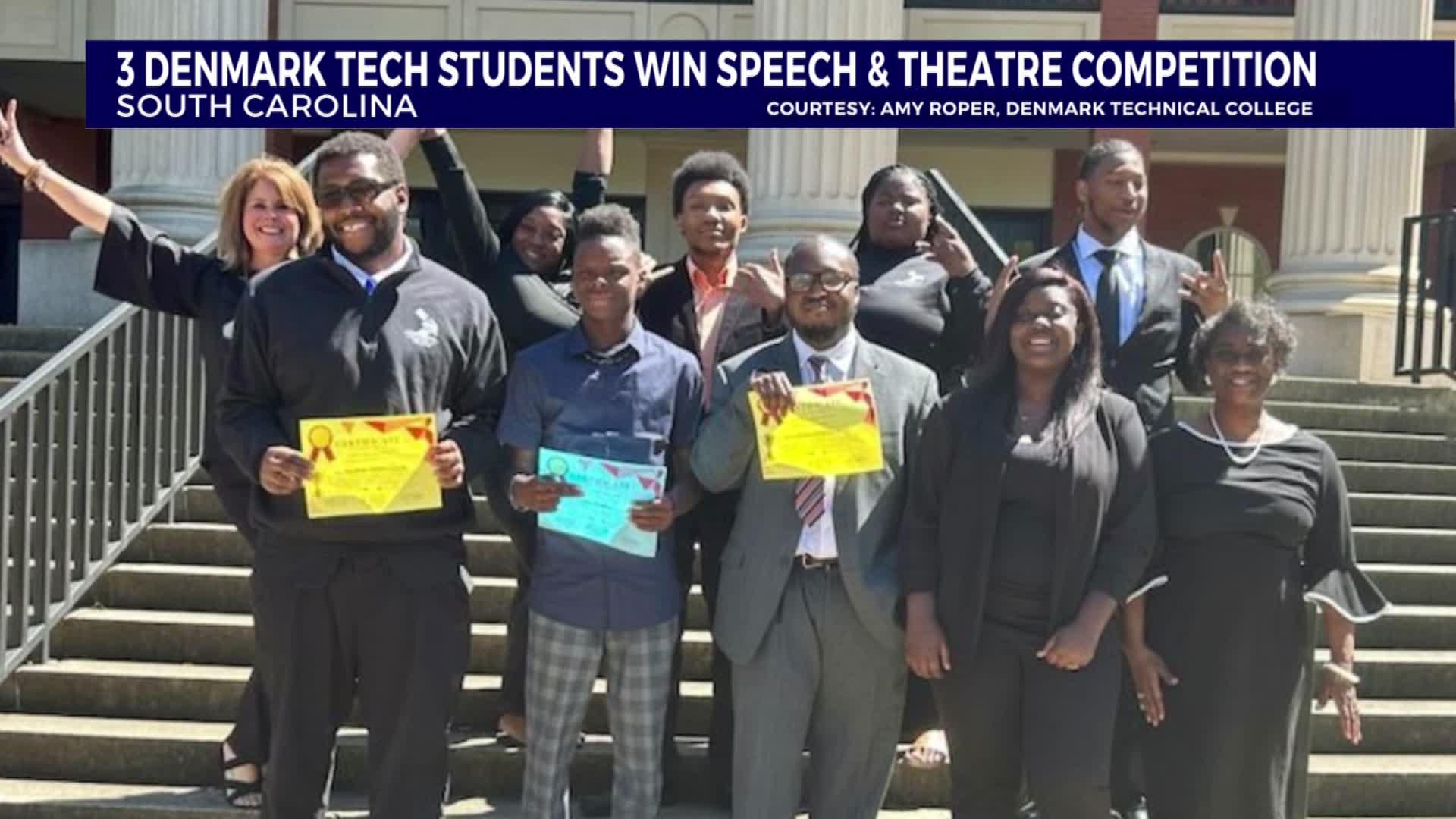 Denmark Tech students win big at 2024 SC State College Festival ...
