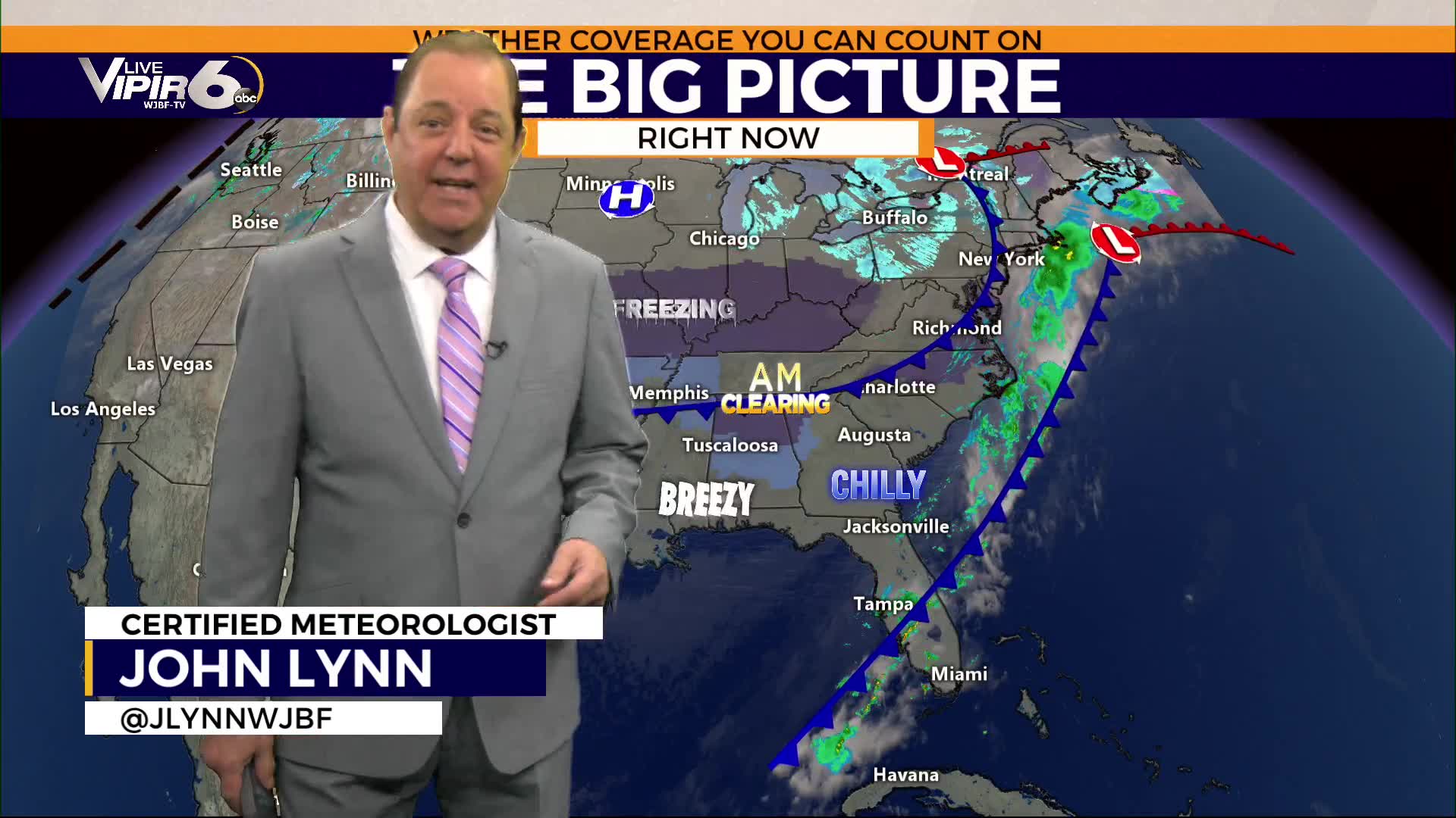 Live VIPIR 6 Forecast Tuesday, April 8, 2025 – WJBF