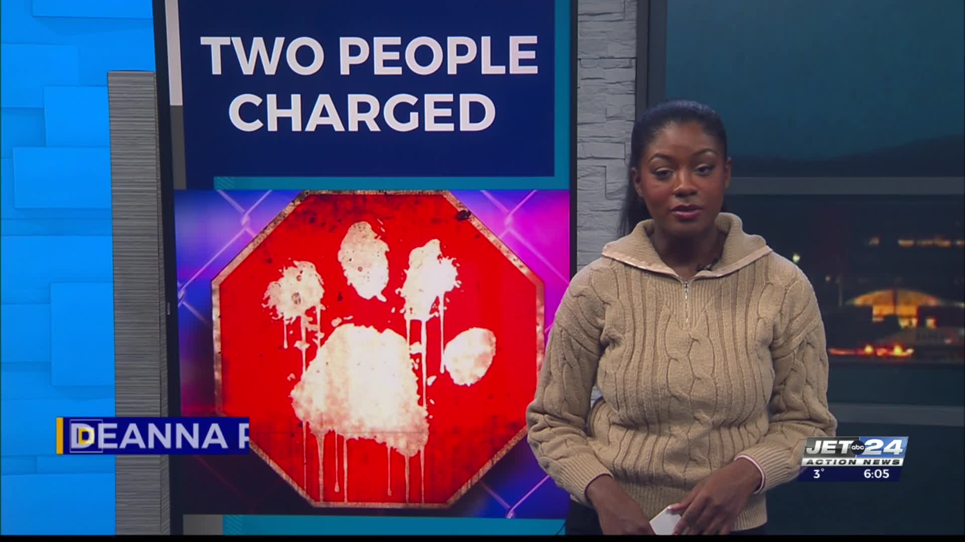 Freezing husky found under bridge dies, two people arrested – WJET/WFXP ...