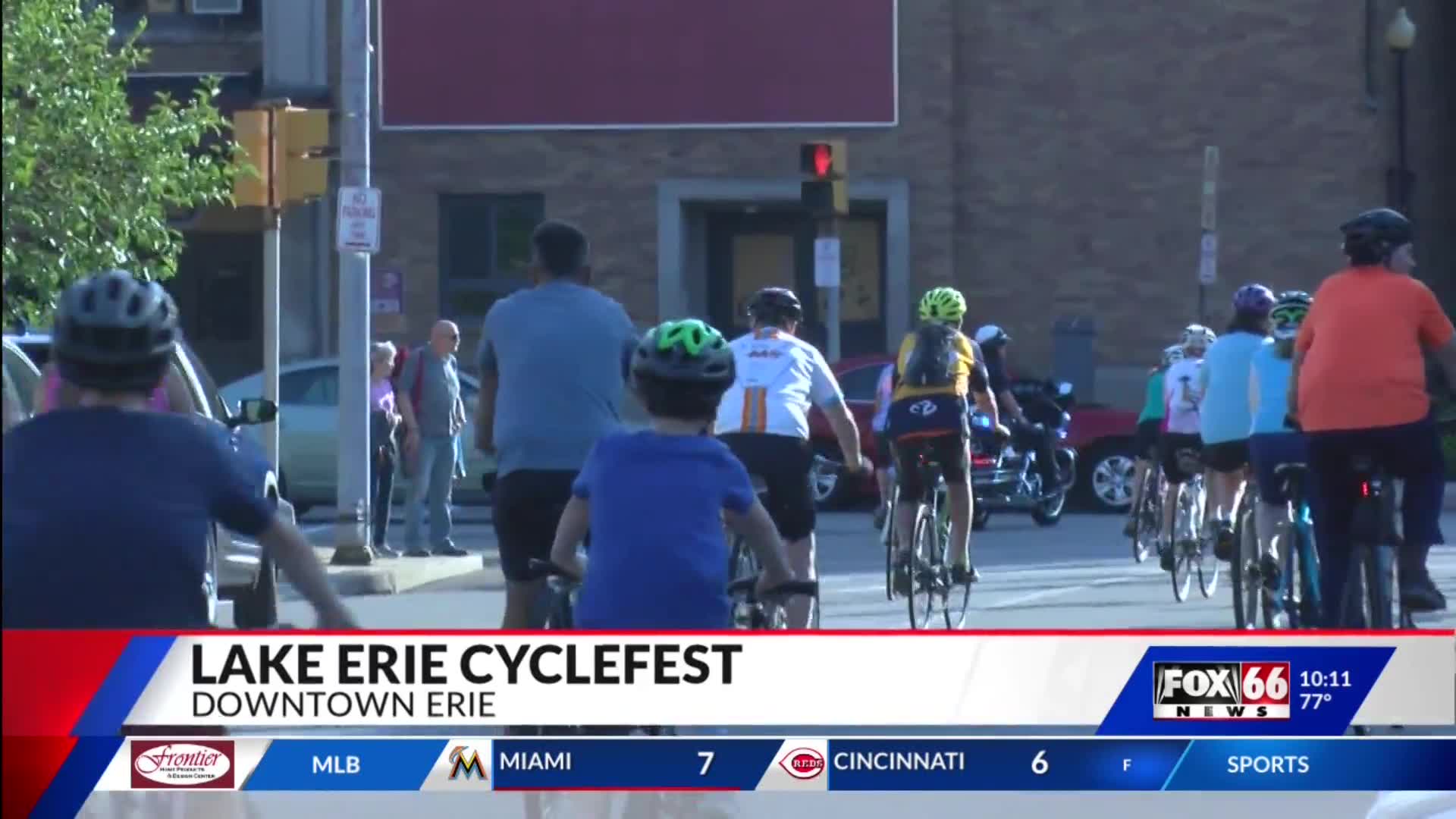 Lake Erie Cyclefest begins with Downtown Slow Roll – WJET/WFXP/YourErie.com