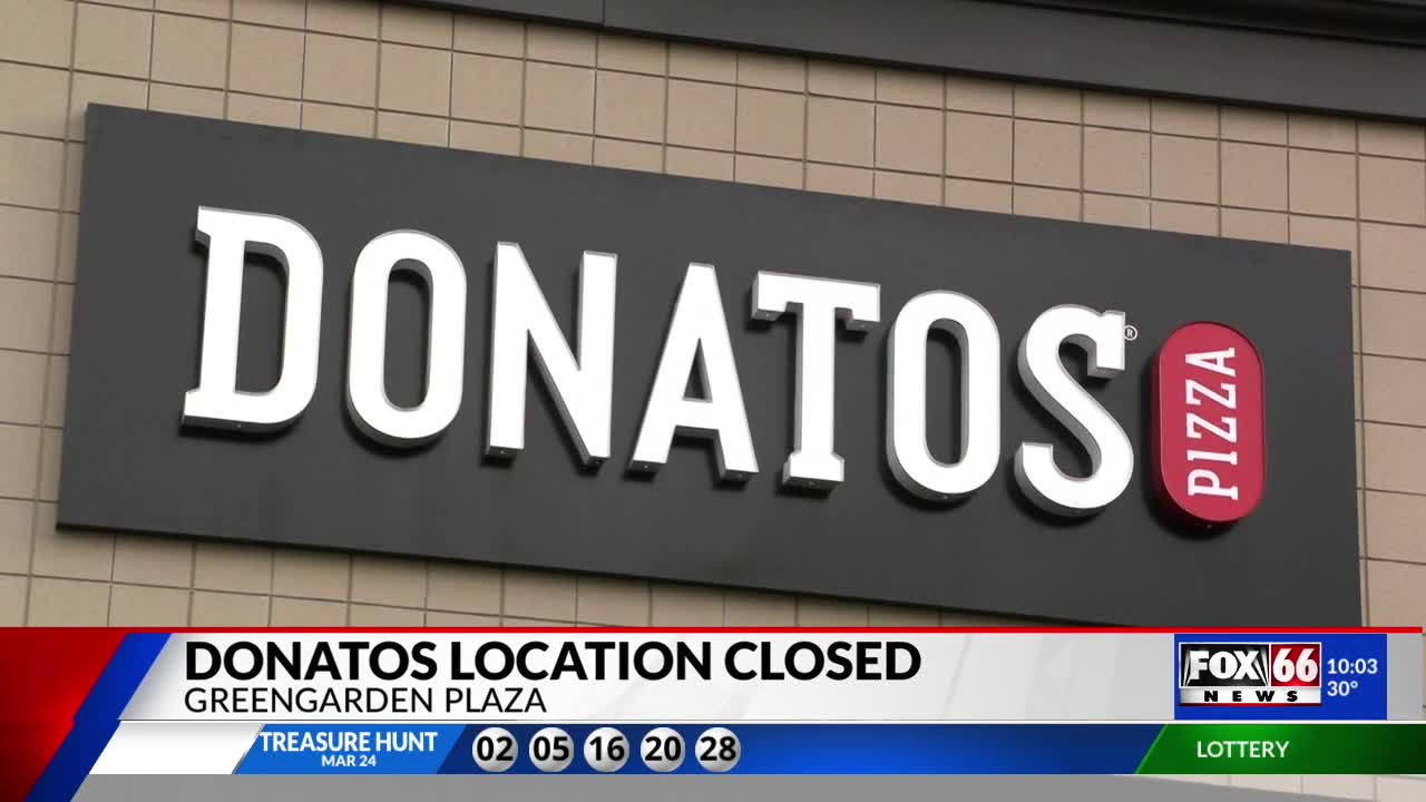 Vogel announces closure of Donatos Pizza Greengarden location – WJET ...