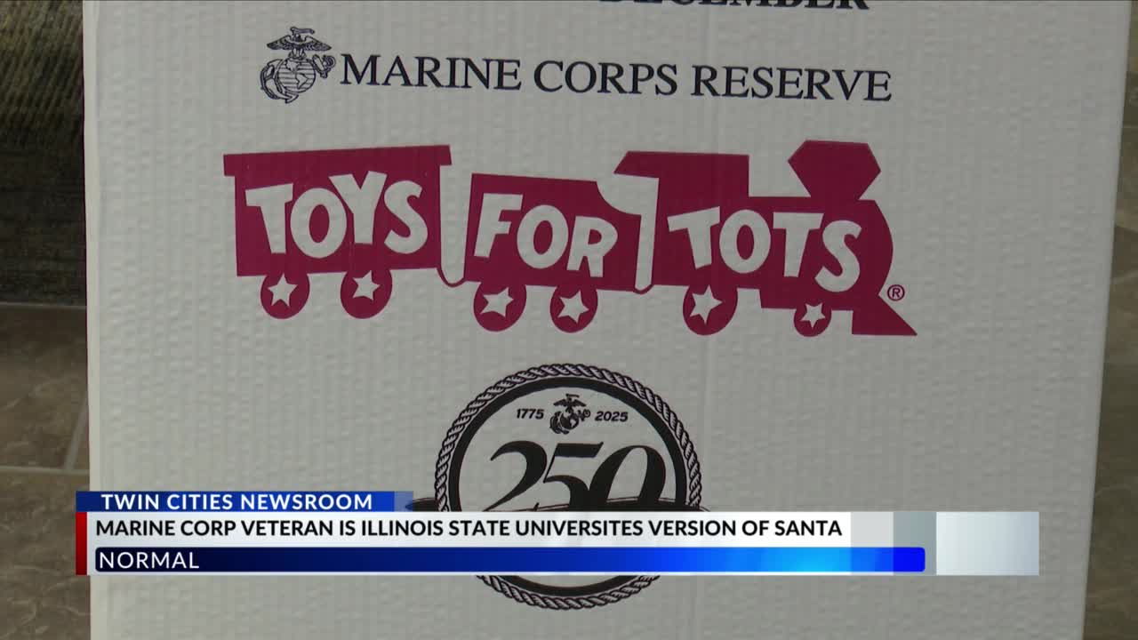 Marine Corp Veteran is Illinois State University’s version of Santa ...