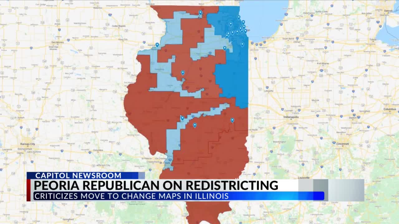 Peoria Republican criticizes move to change maps in Illinois – CIProud.com